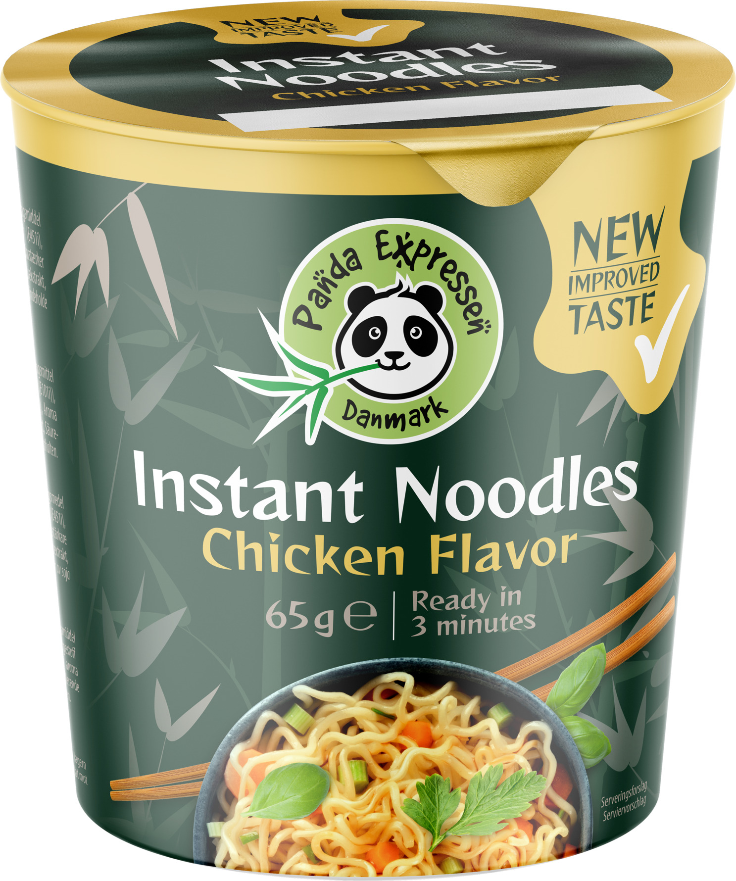 Køb Instant Noodles Chicken Flavour 65 g fra Panda Expressen - Matas