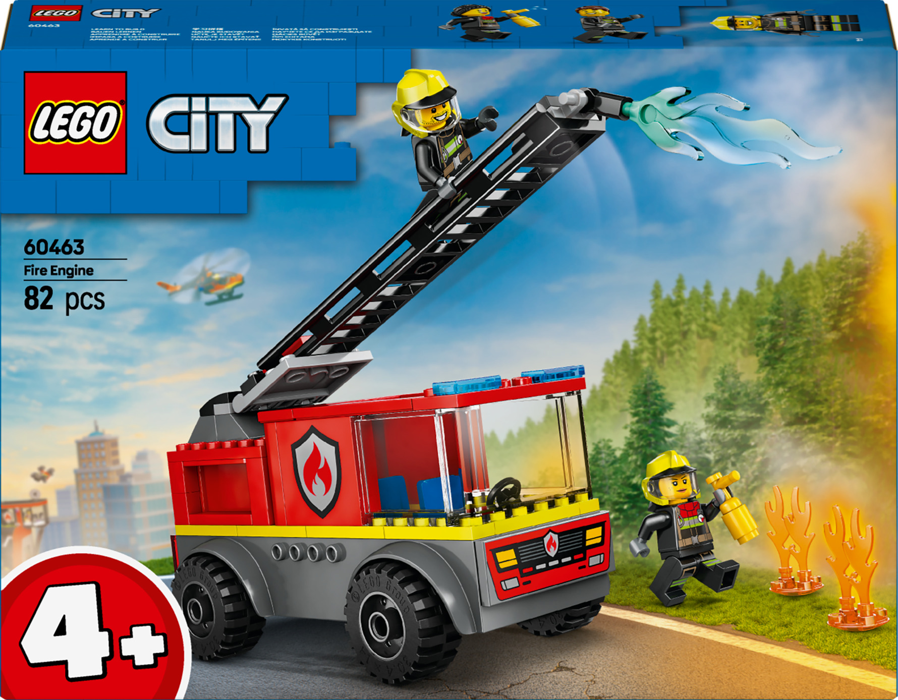Køb City Brandbil med Stige 60463 fra Lego - Matas