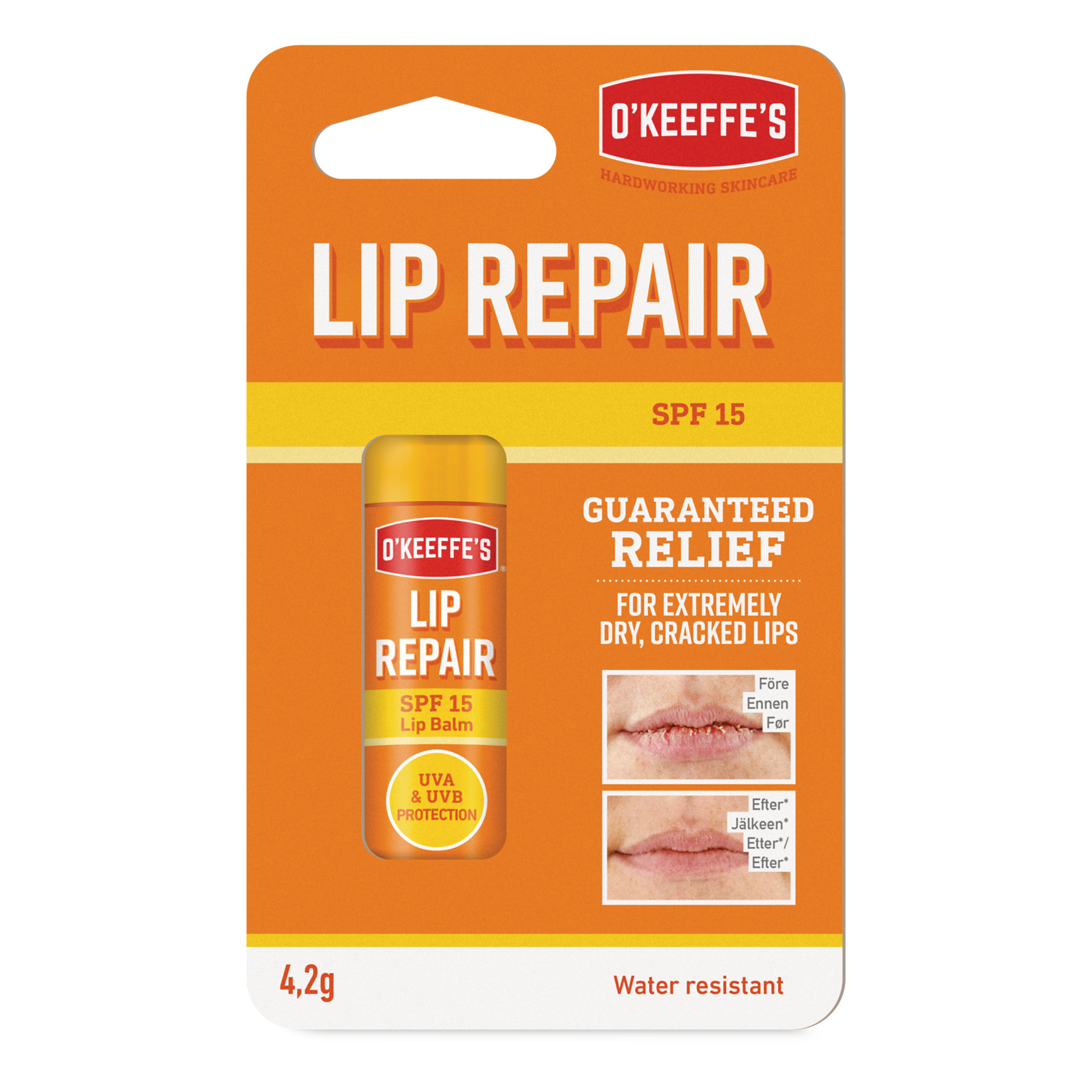Køb Lip Repair Stick SPF 15 4,2 g fra O'Keeffe's - Matas