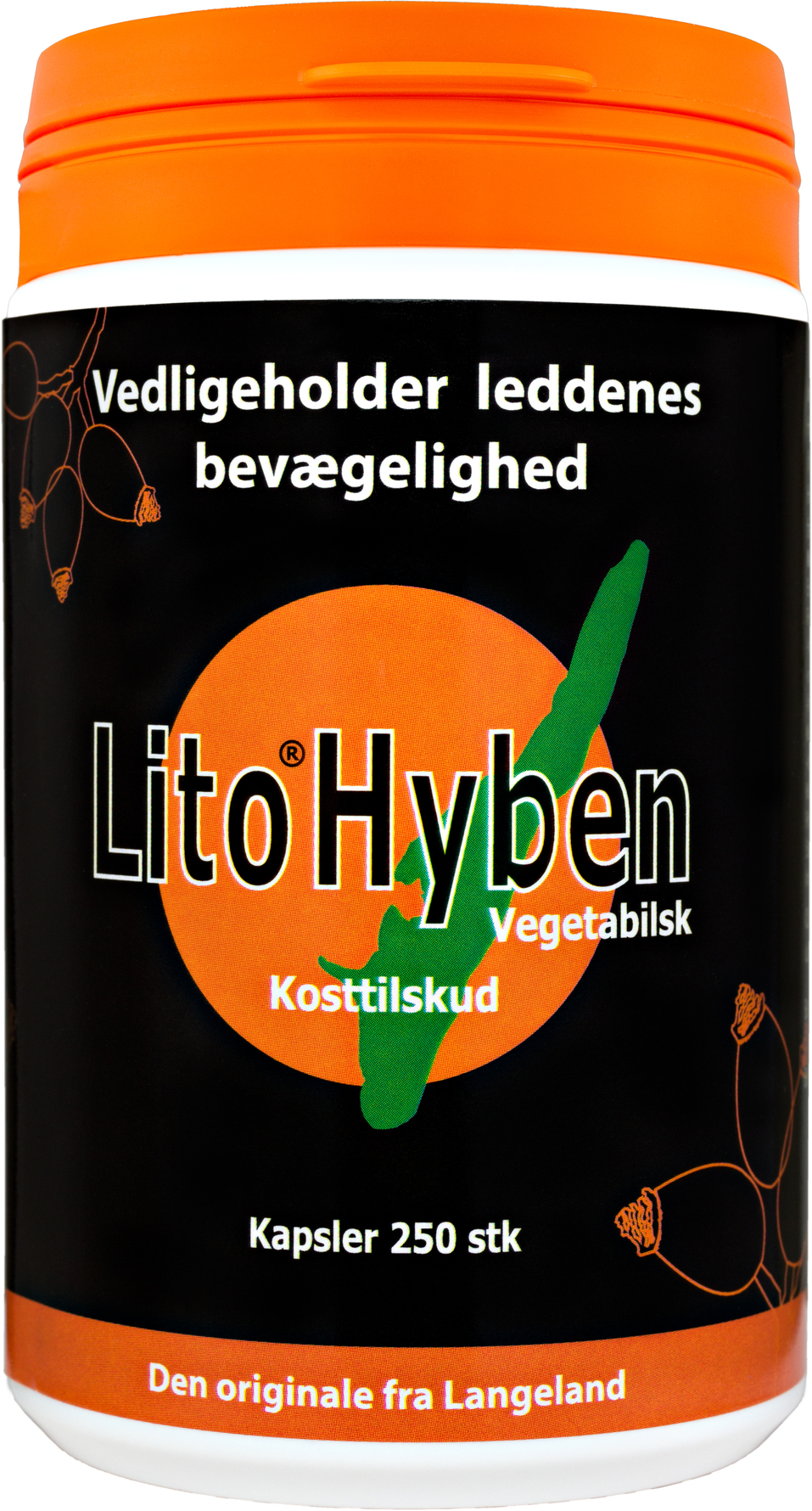 Køb Lito® Hyben Pulver Vegetabilsk 250 kaps. fra Hyben Vital - Matas