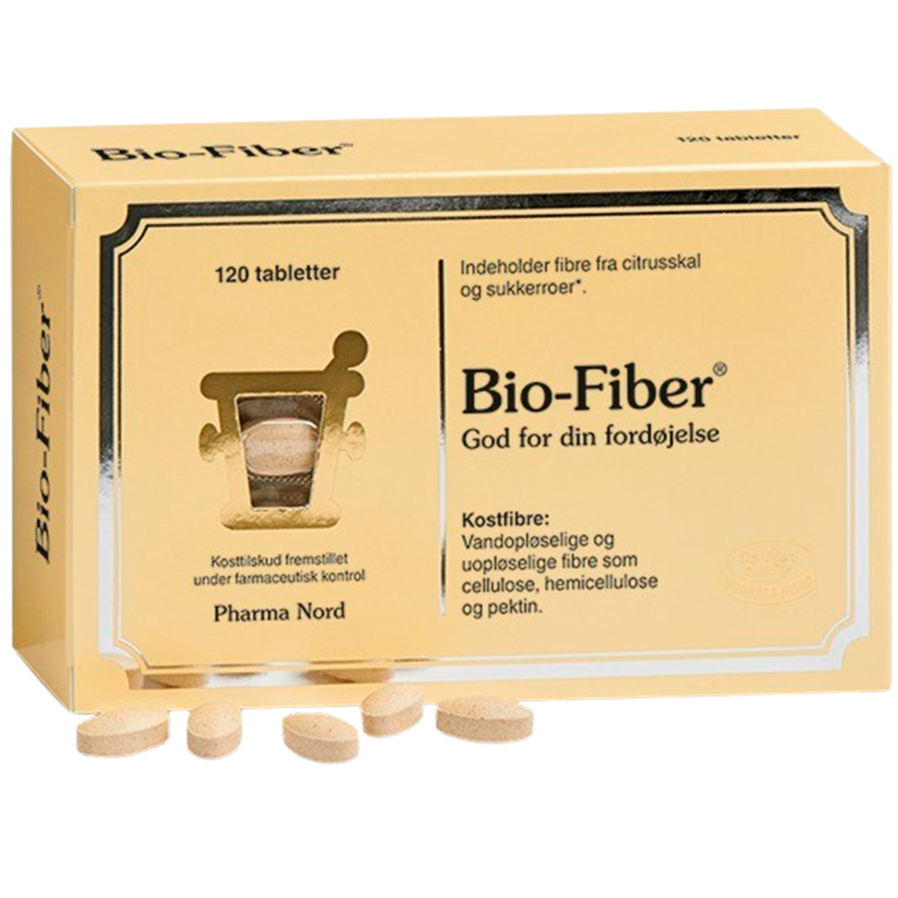 Køb Bio-Fiber 120 tabl. 120 tabl. fra Pharma Nord - Matas