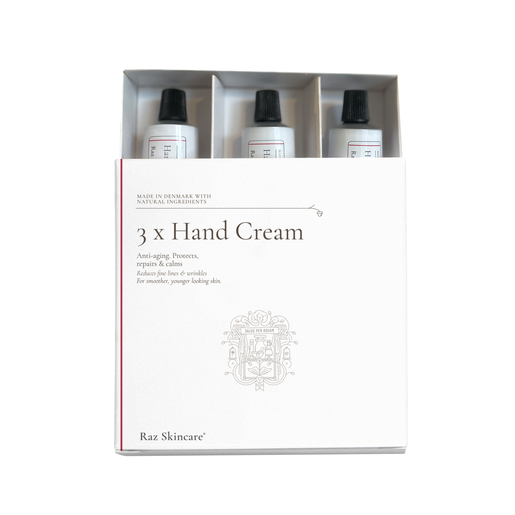 Køb New & Improved Hand Cream 3 x 25 ml fra RAZ Skincare - Matas
