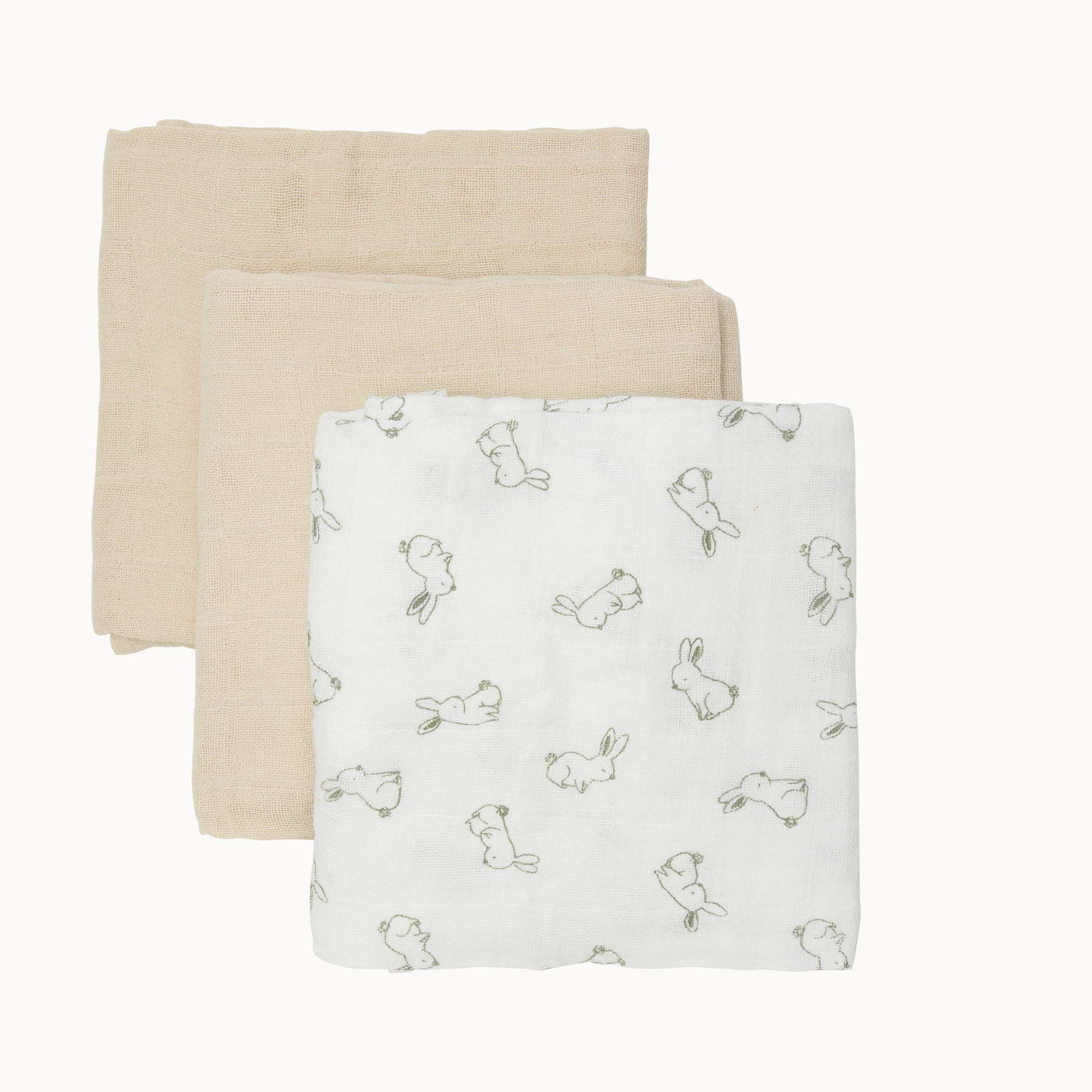 Køb Cloth Muslin 3-pak Peyote - 65x65 cm fra Pippi - Matas