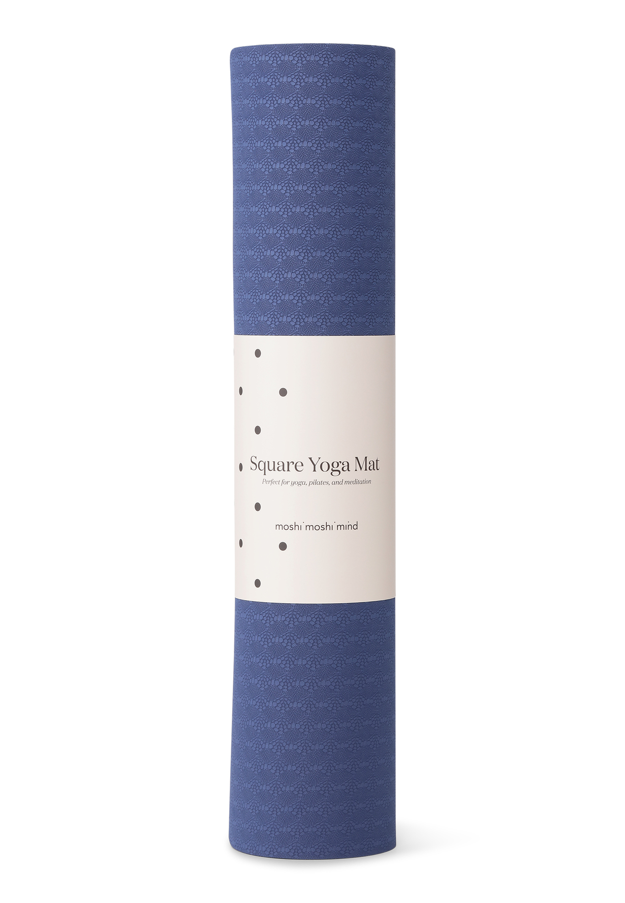 Køb Square Yoga Mat Blue fra moshi moshi mind - Matas