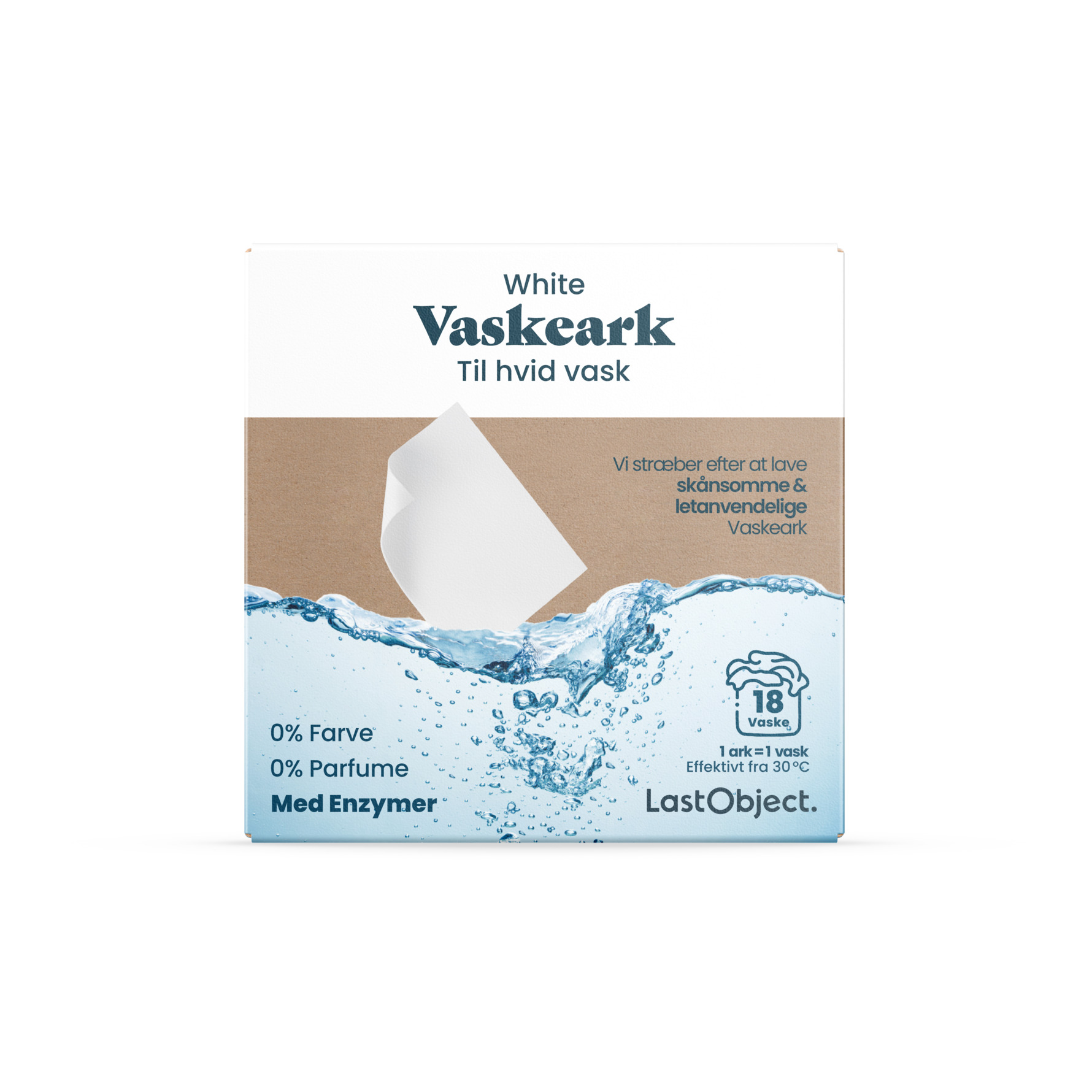 Køb Vaskeark White 18 stk fra LastObject - Matas