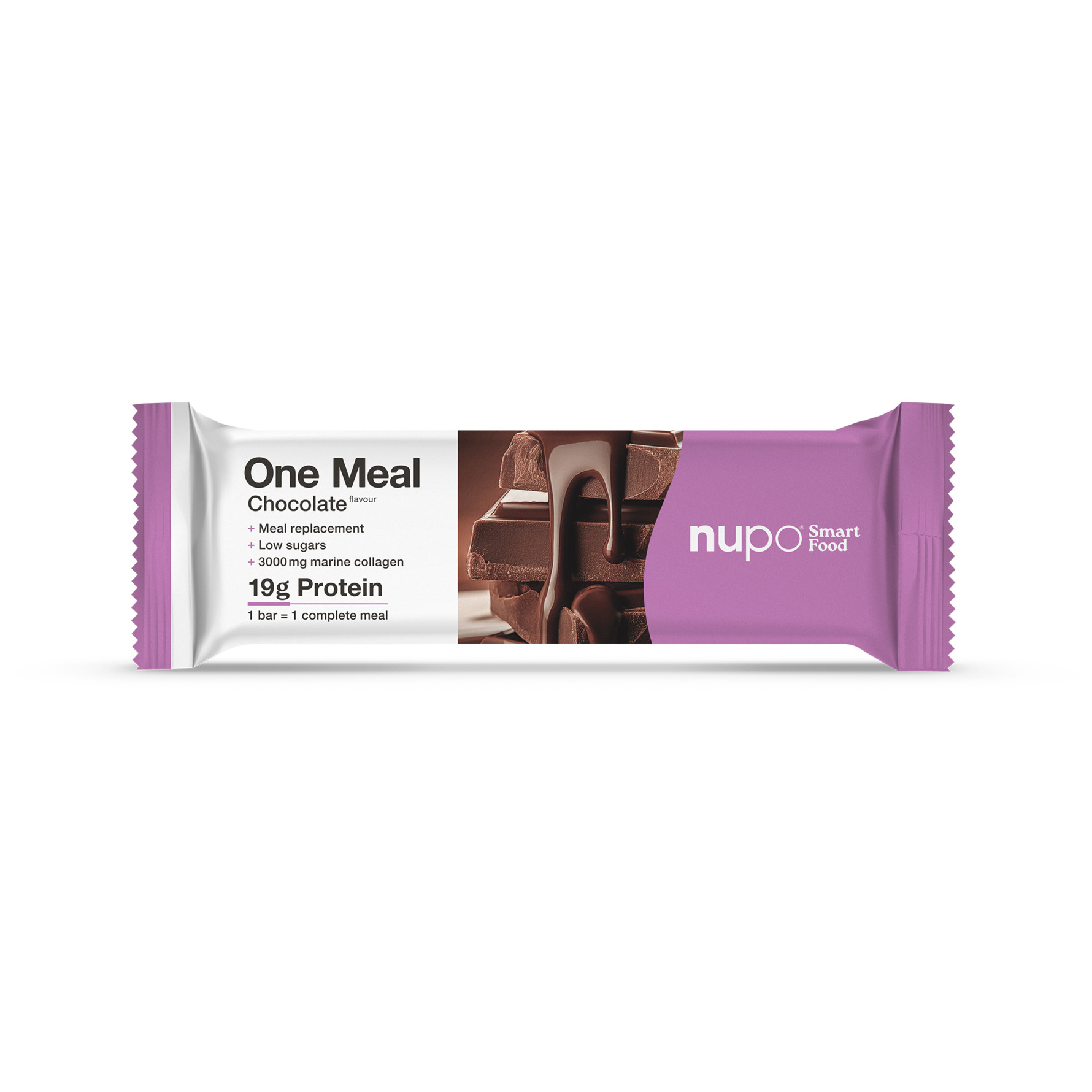 Køb One Meal Bar Chocolate 60 g fra Nupo - Matas