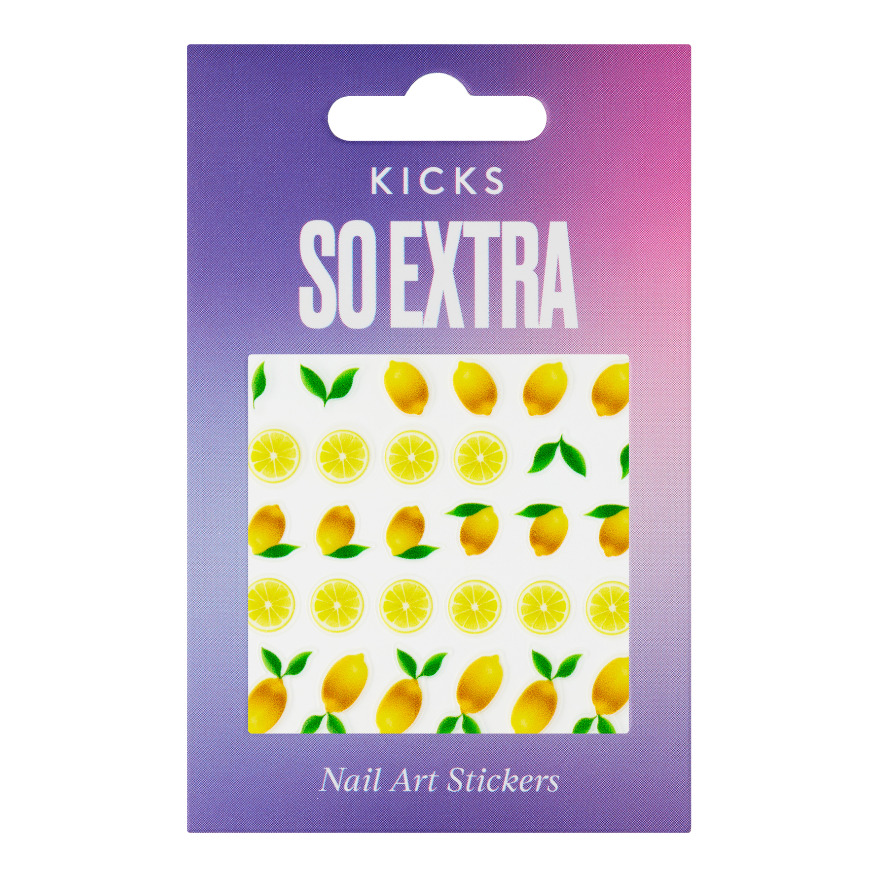 Køb Nail Decor Stickers Lemon fra KICKS Beauty - Matas