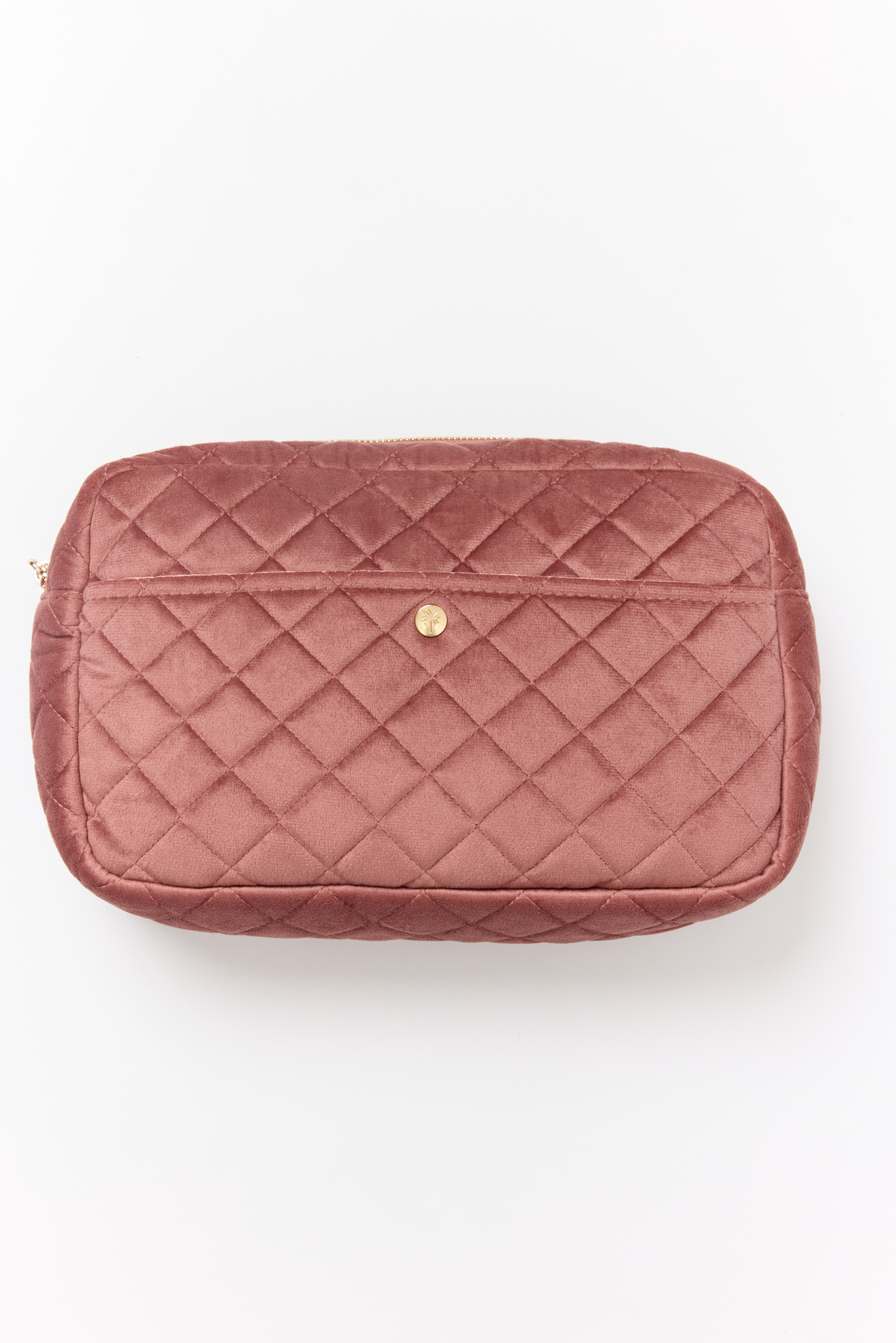 Køb Beauty Bag Vintage Rose Large fra Fan Palm - Matas