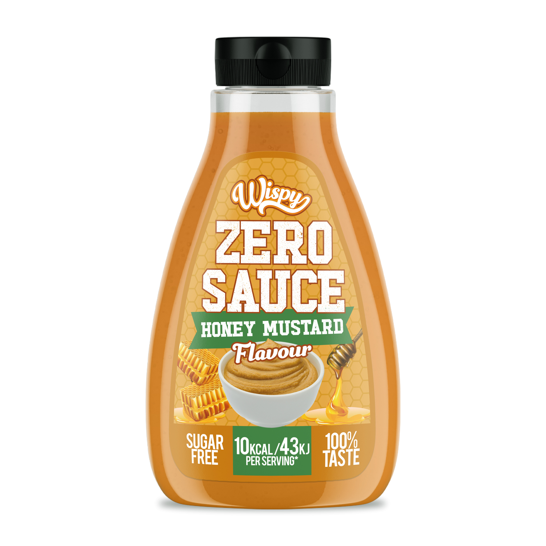 Køb Zero Sauce Honey Mustard 430 g fra Wispy Nutrition - Matas