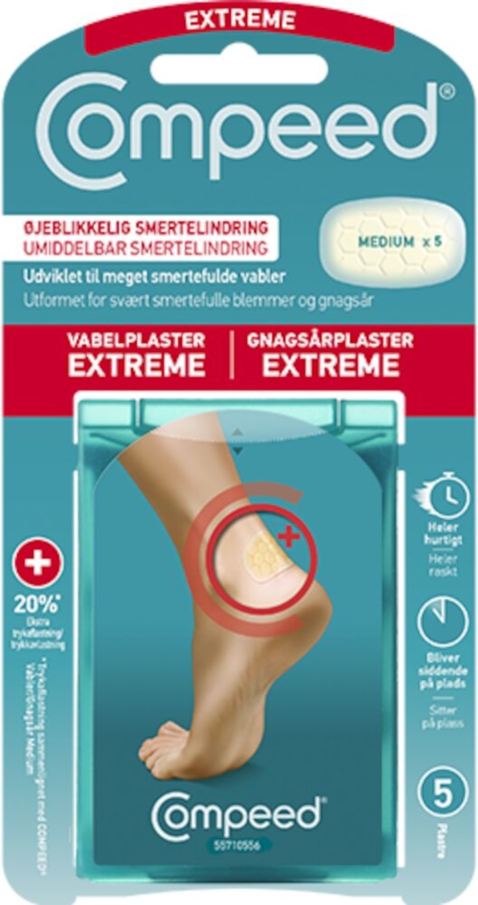Køb Sport Vabelplaster medium fra Compeed - Matas