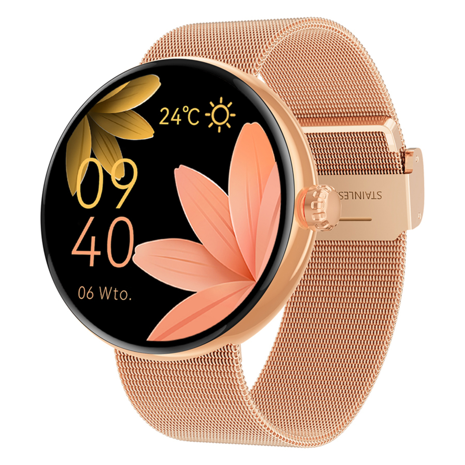 Køb Smartwatch Forevive 5 Fashion Rose gold fra Forever - Matas