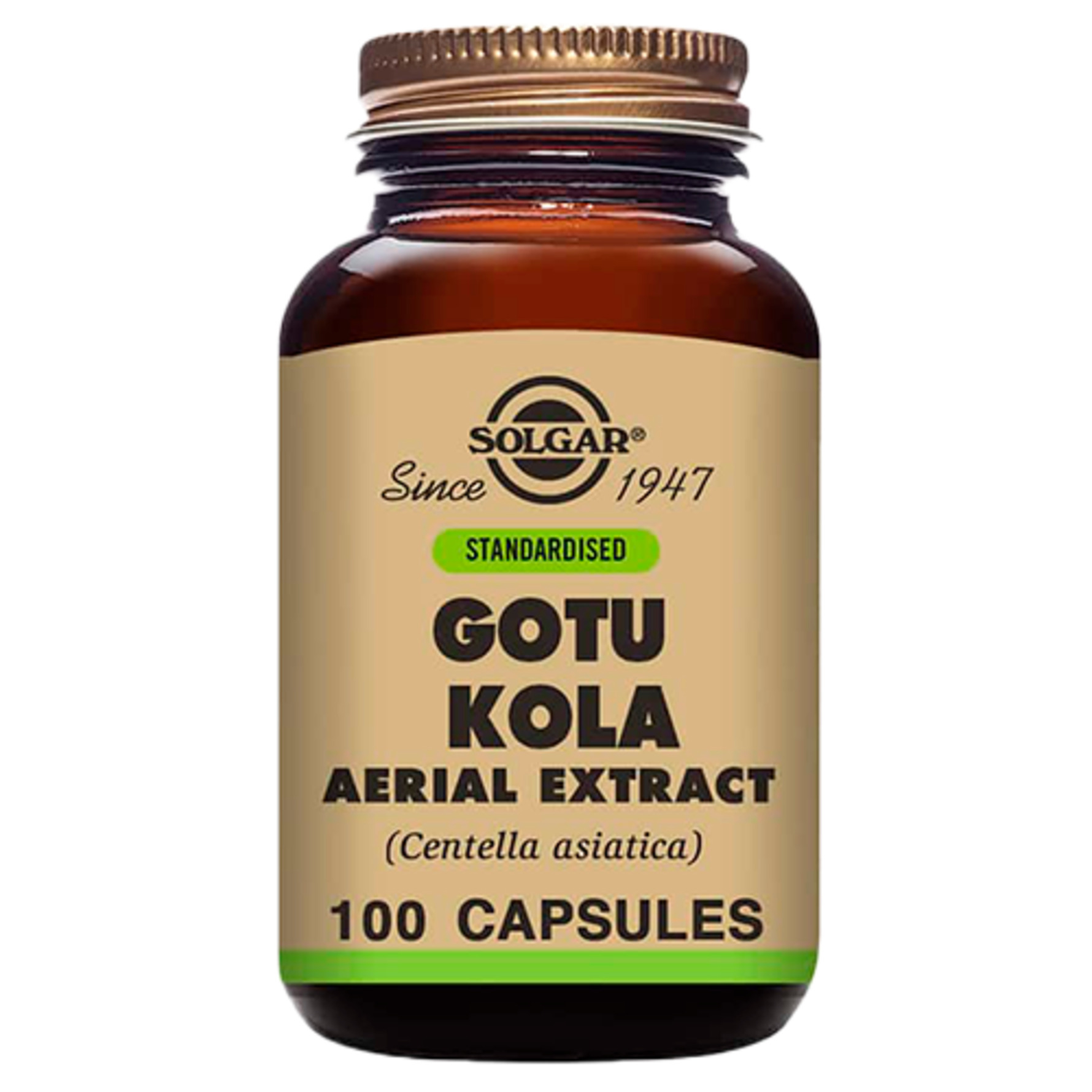 Køb Gotu Kola 100 kaps. fra Solgar - Matas