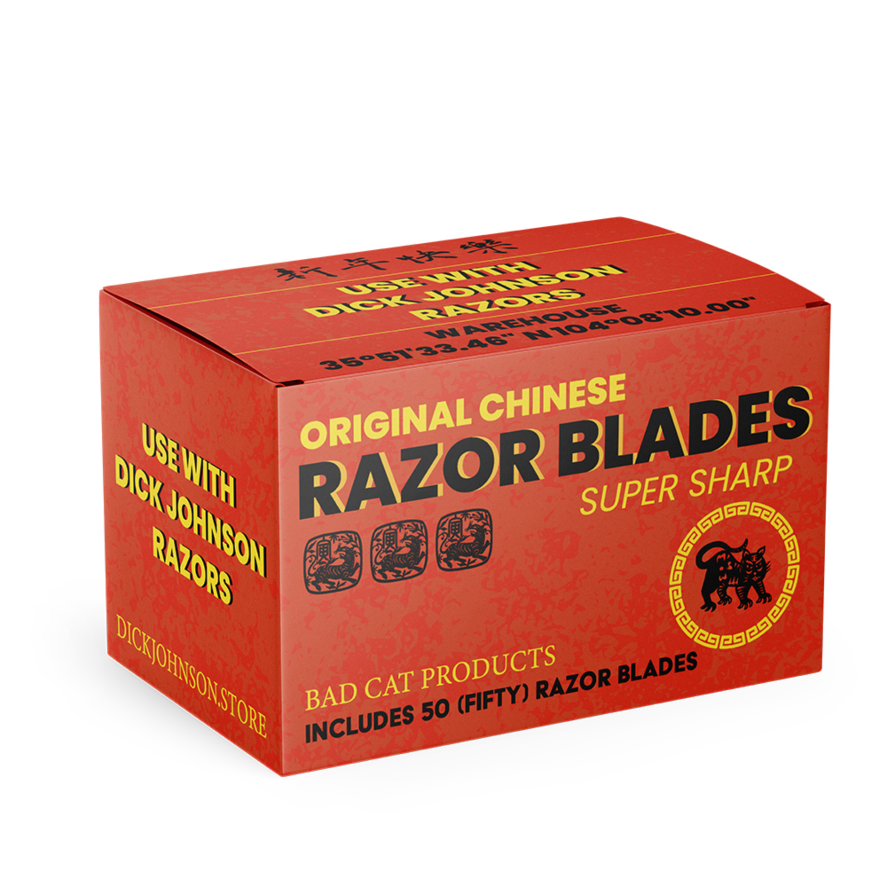 Køb Razor Blades Super Sharp 50 stk fra Dick Johnson - Matas