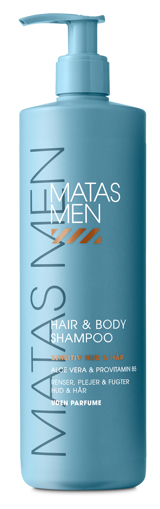 Men Hair & Body Shampoo For Senstive Skin 500 ml - Matas Striber - KICKS
