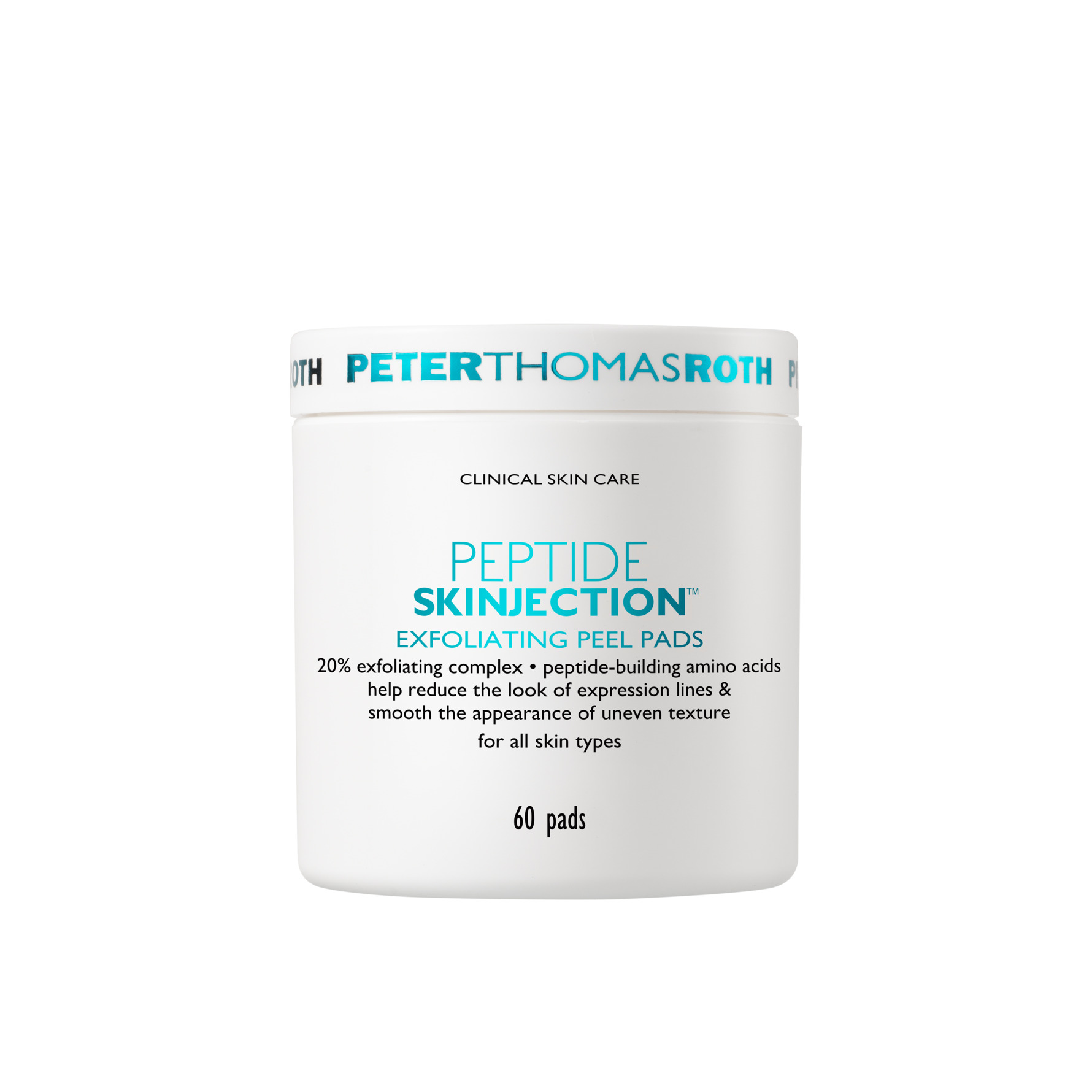 Köp Peptide Skinjection™ Exfoliating Peel Pads 60 stk - Peter Thomas ...