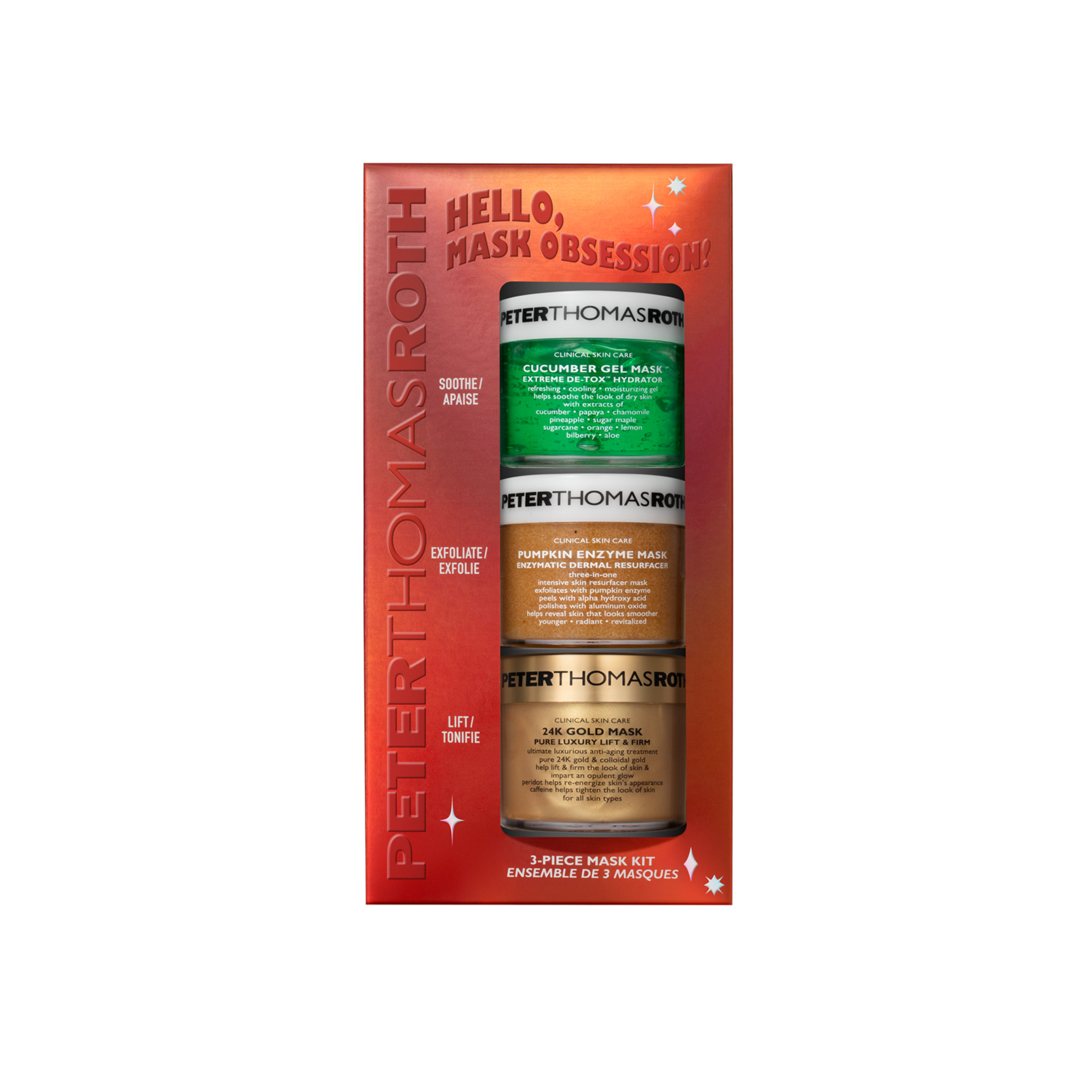 Køb Hello Mask Obsession 3 x 50 ml fra Peter Thomas Roth - Matas