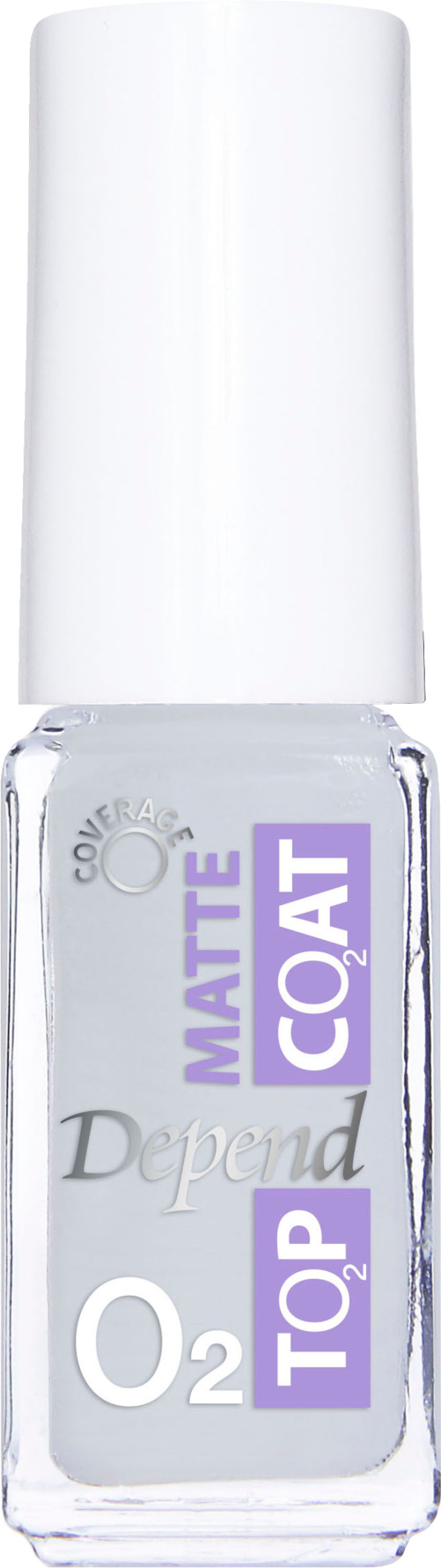 Kjøp O2 Nail Polish Matte Top Coat - Depend - KICKS