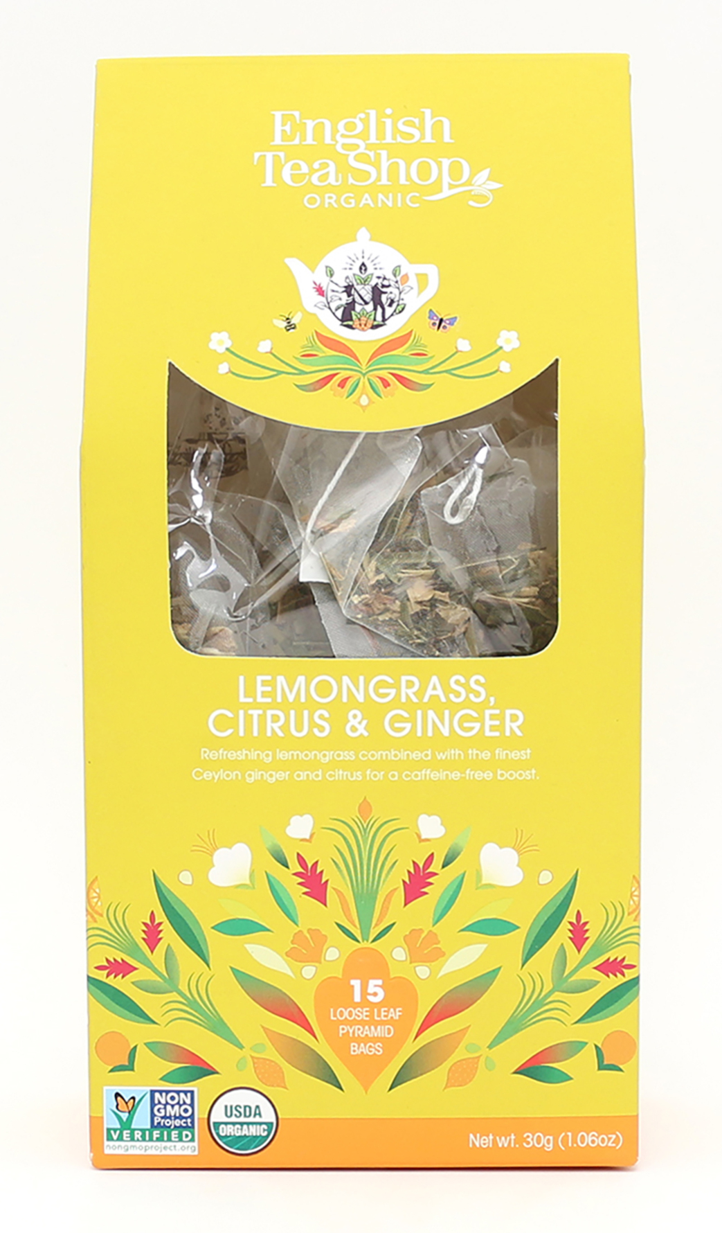 Køb Lemongrass Citrus & Ginger te Ø 15 breve fra English Tea Shop - Matas