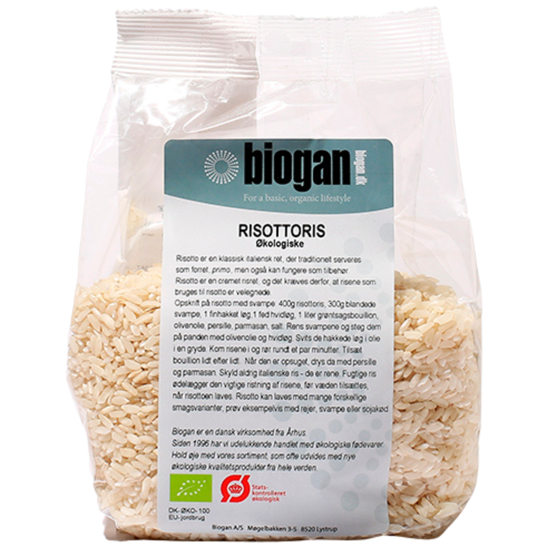 Køb Risotto ris Ø 500 g fra Biogan - Matas