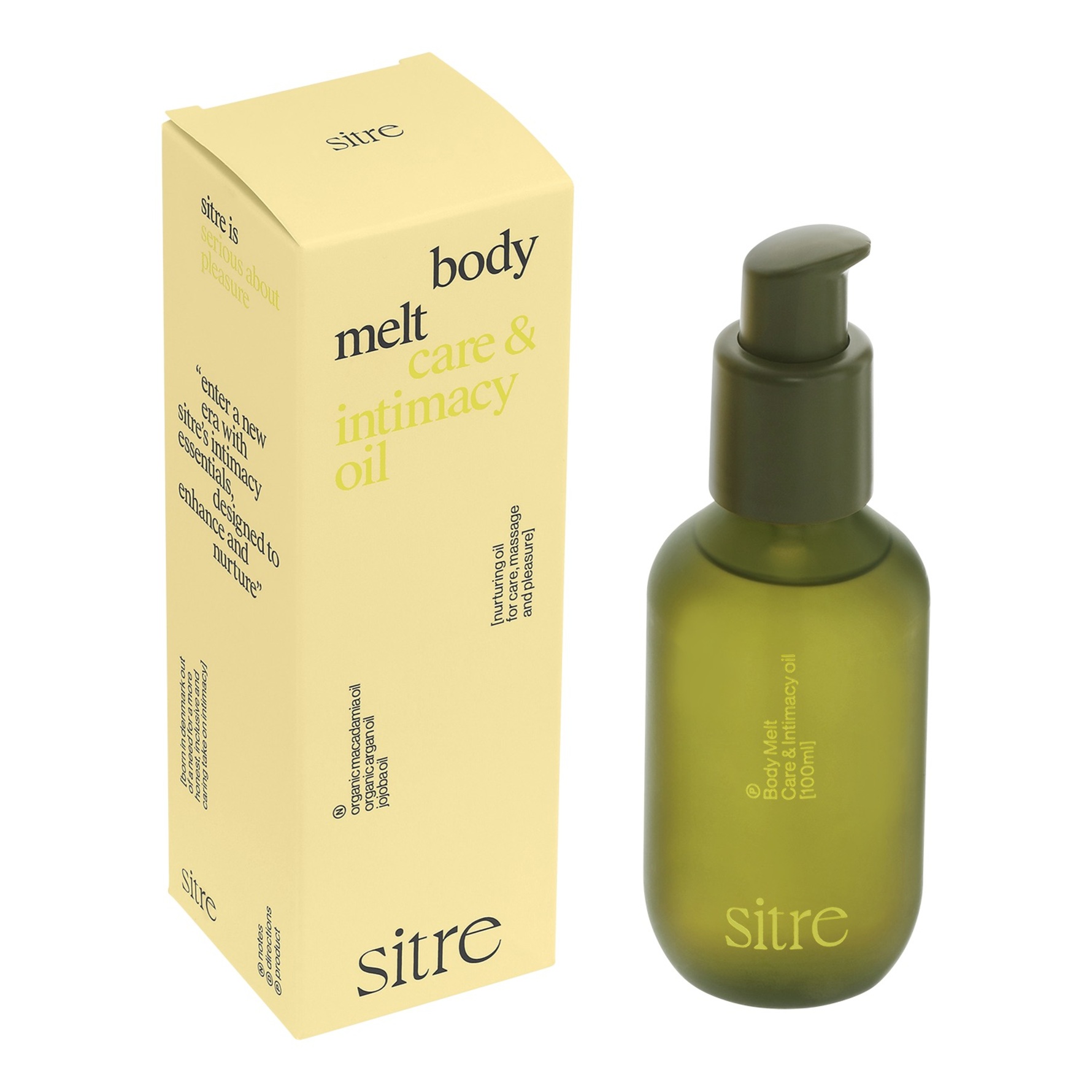 Køb Body Melt - Care & Intimacy Oil 100 ml fra sitre - Matas