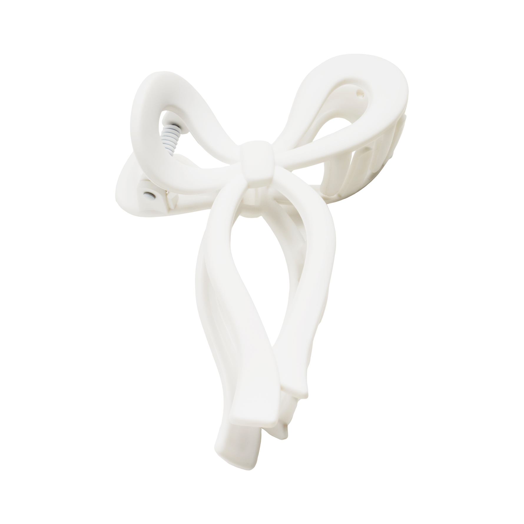 Køb Bow Hair Clip White fra KICKS Beauty - Matas