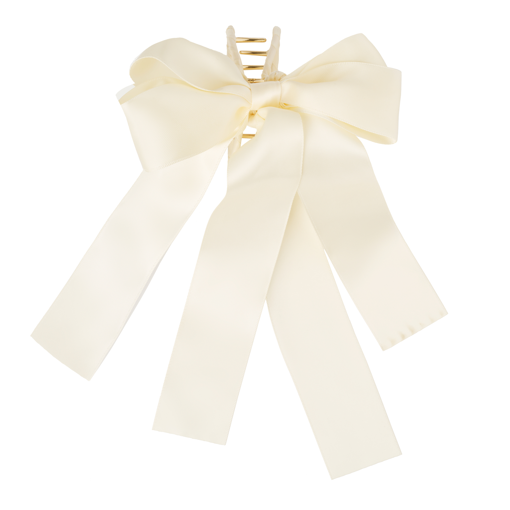 Køb Claw Clip Ivory Ribbon fra KICKS Beauty - Matas