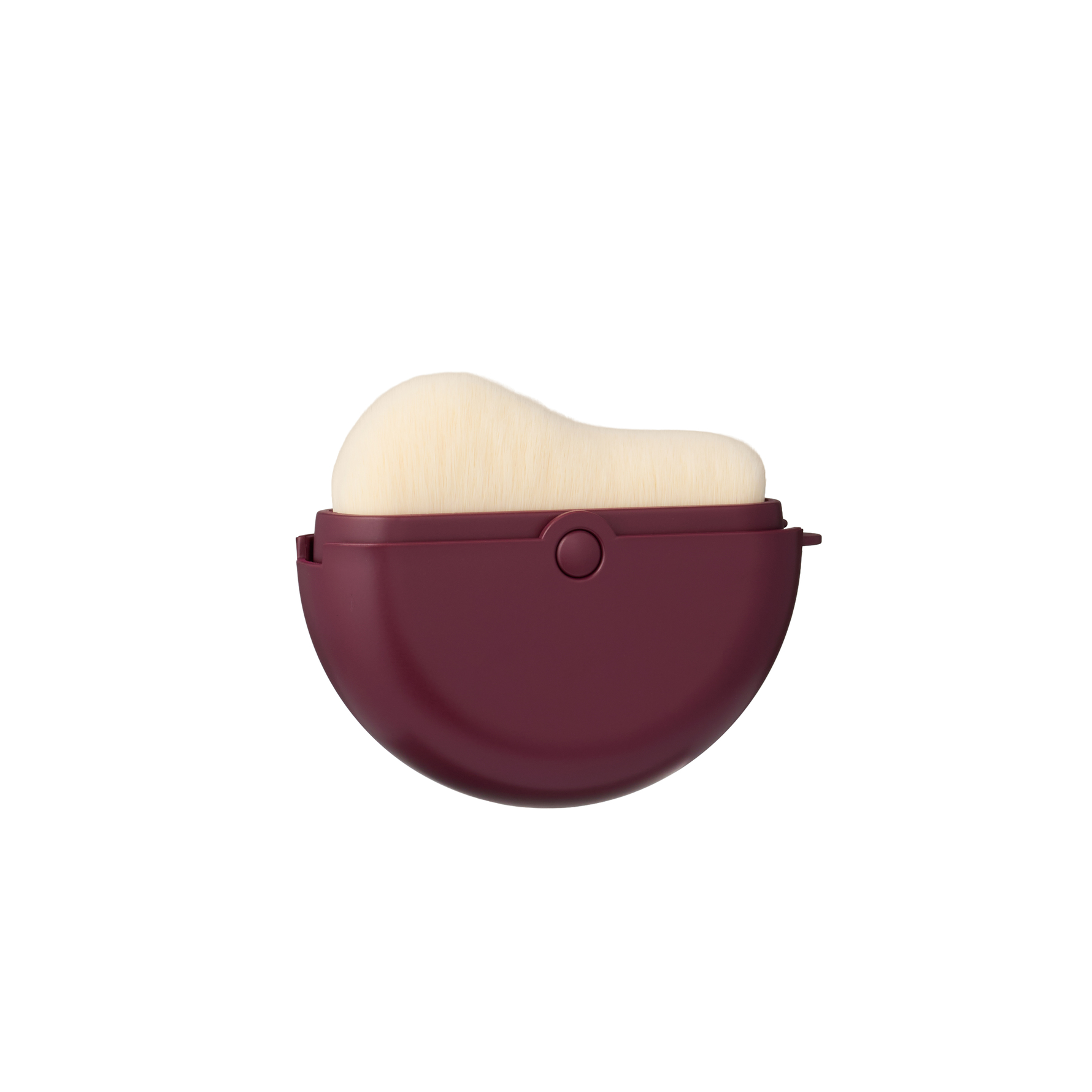Kjøp Compact Makeup Brush Burgundy - KICKS Beauty - KICKS