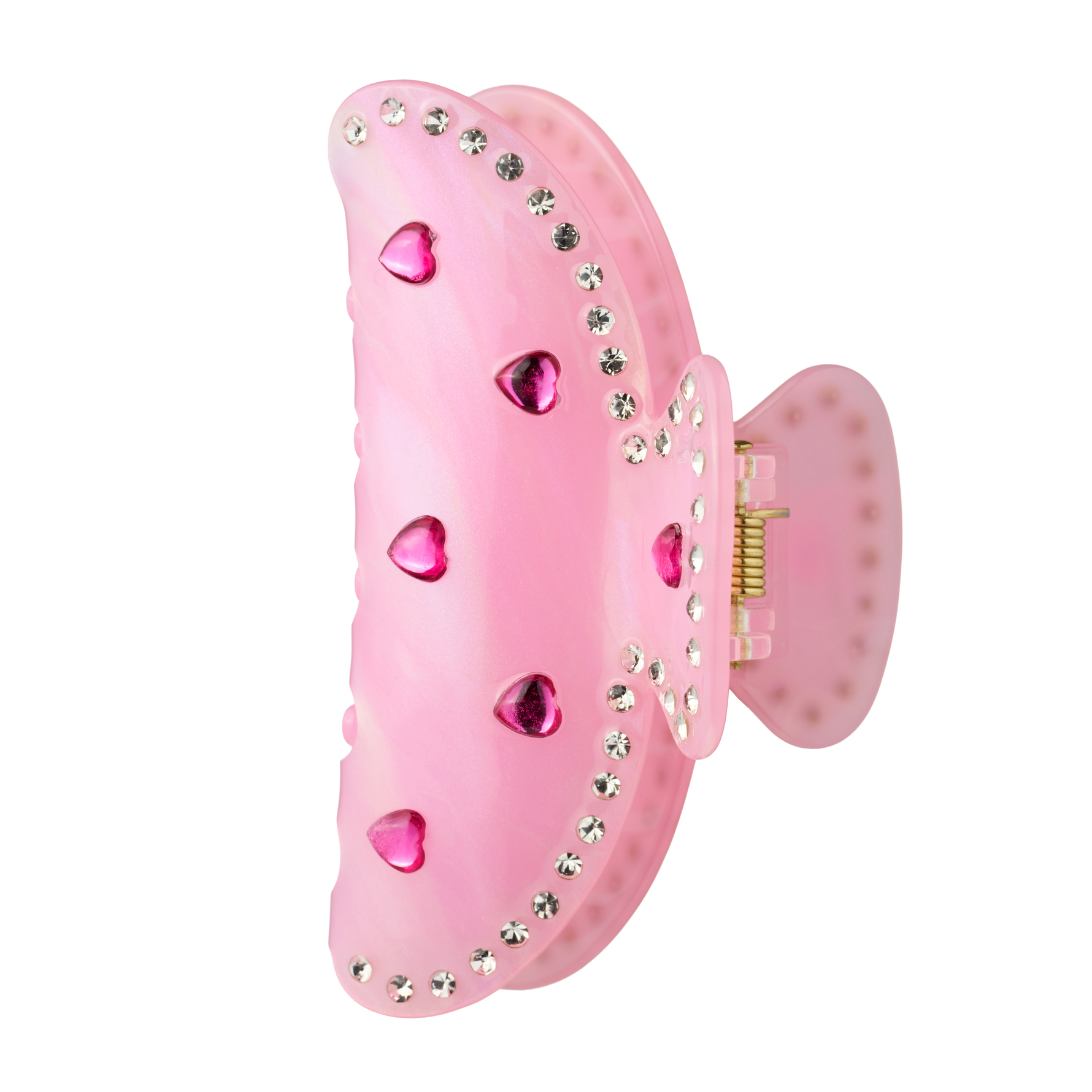 Kjøp Acetate Hair Clip Pink - KICKS Beauty - KICKS