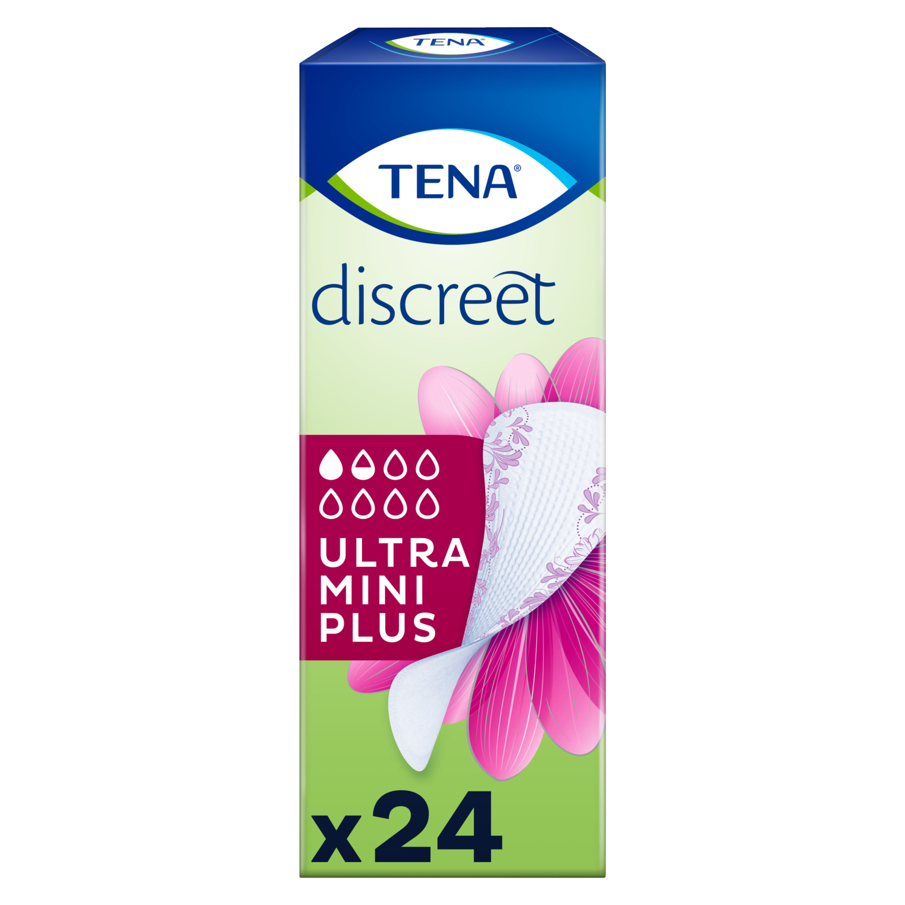 Køb Discreet Ultra Mini Plus 24 stk fra Tena - Matas
