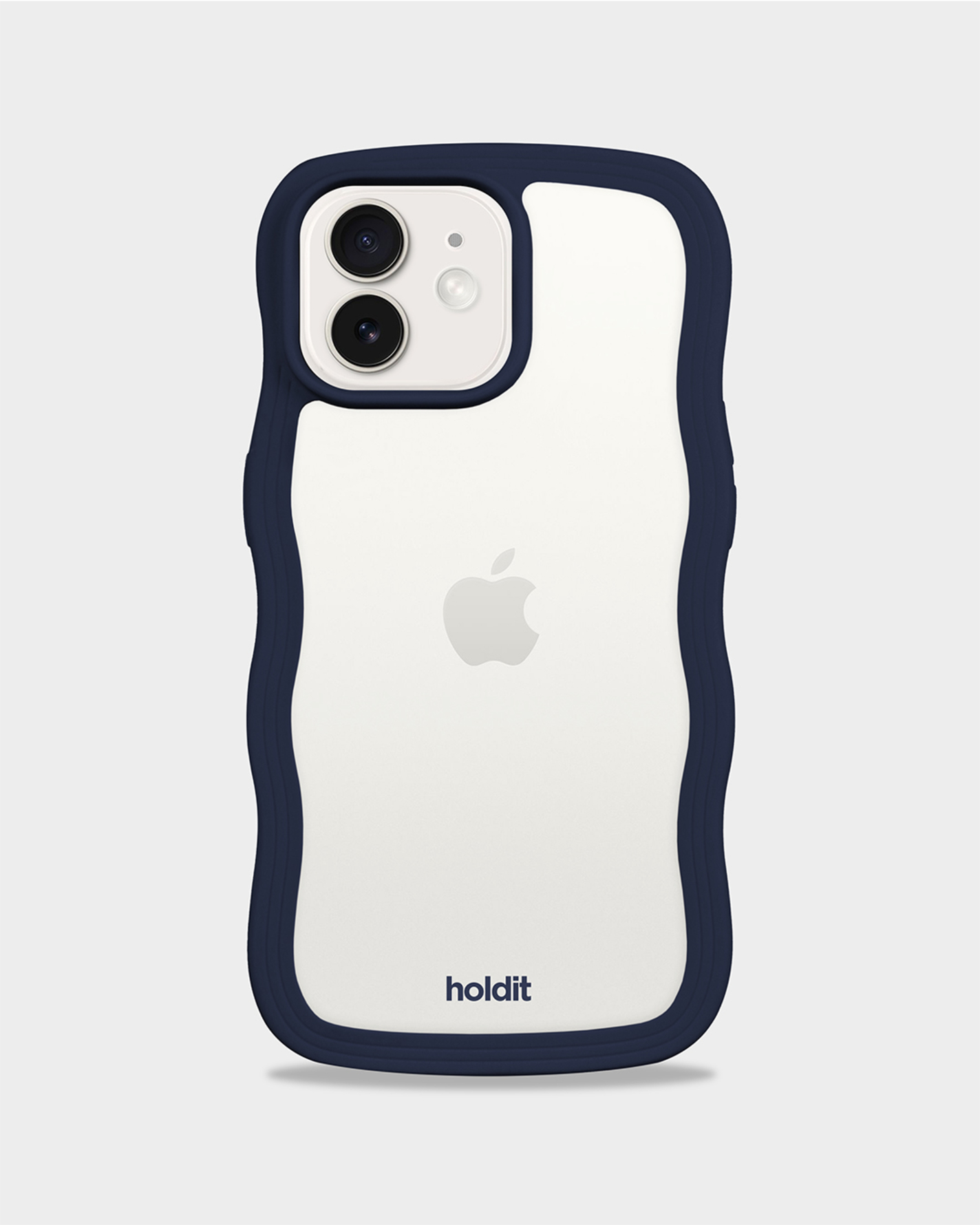 Køb Holdit Wavy Case iPhone 12/12 Pro Midnight Blue fra HOLDIT - Matas