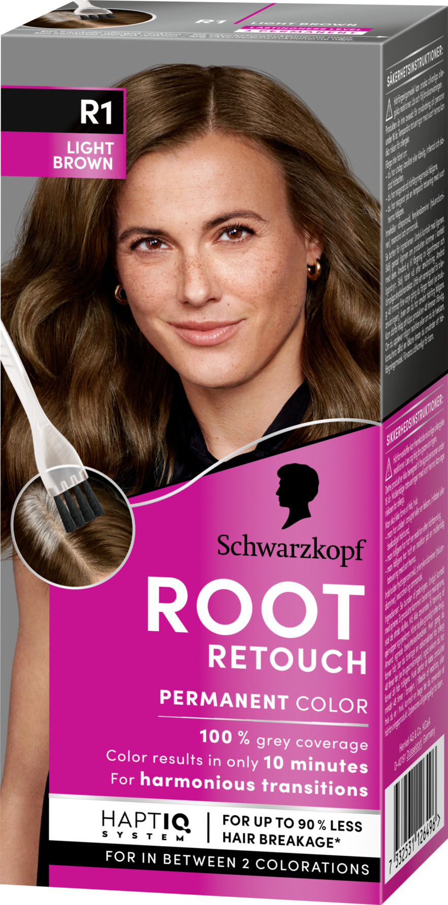 Køb Root Retouch Permanent Colour R1 Light Brown fra Schwarzkopf - Matas