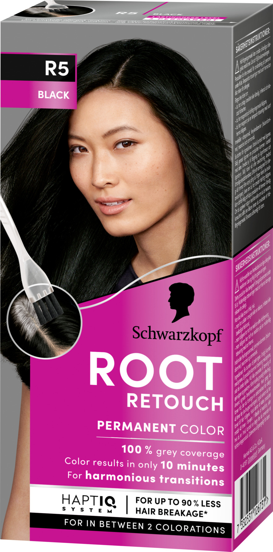 Køb Root Retouch Permanent Colour R5 Black fra Schwarzkopf - Matas