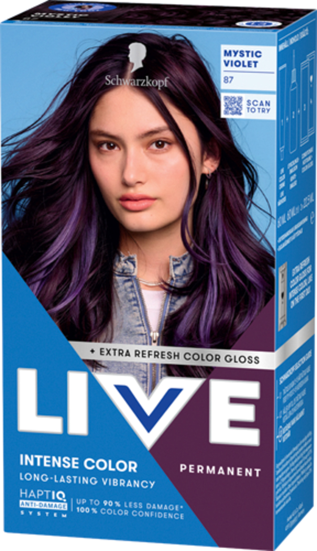 Køb LIVE Intense Color 87 Mystic Violet (W) 87 Mystic Violet fra ...