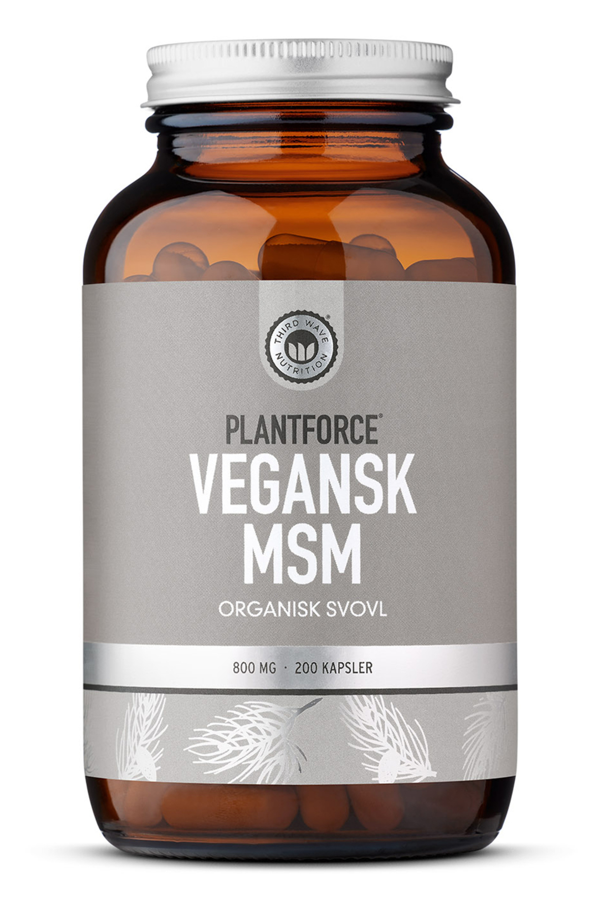 Køb MSM Organisk Svovl Vegansk 200 kaps. fra Plantforce - Matas
