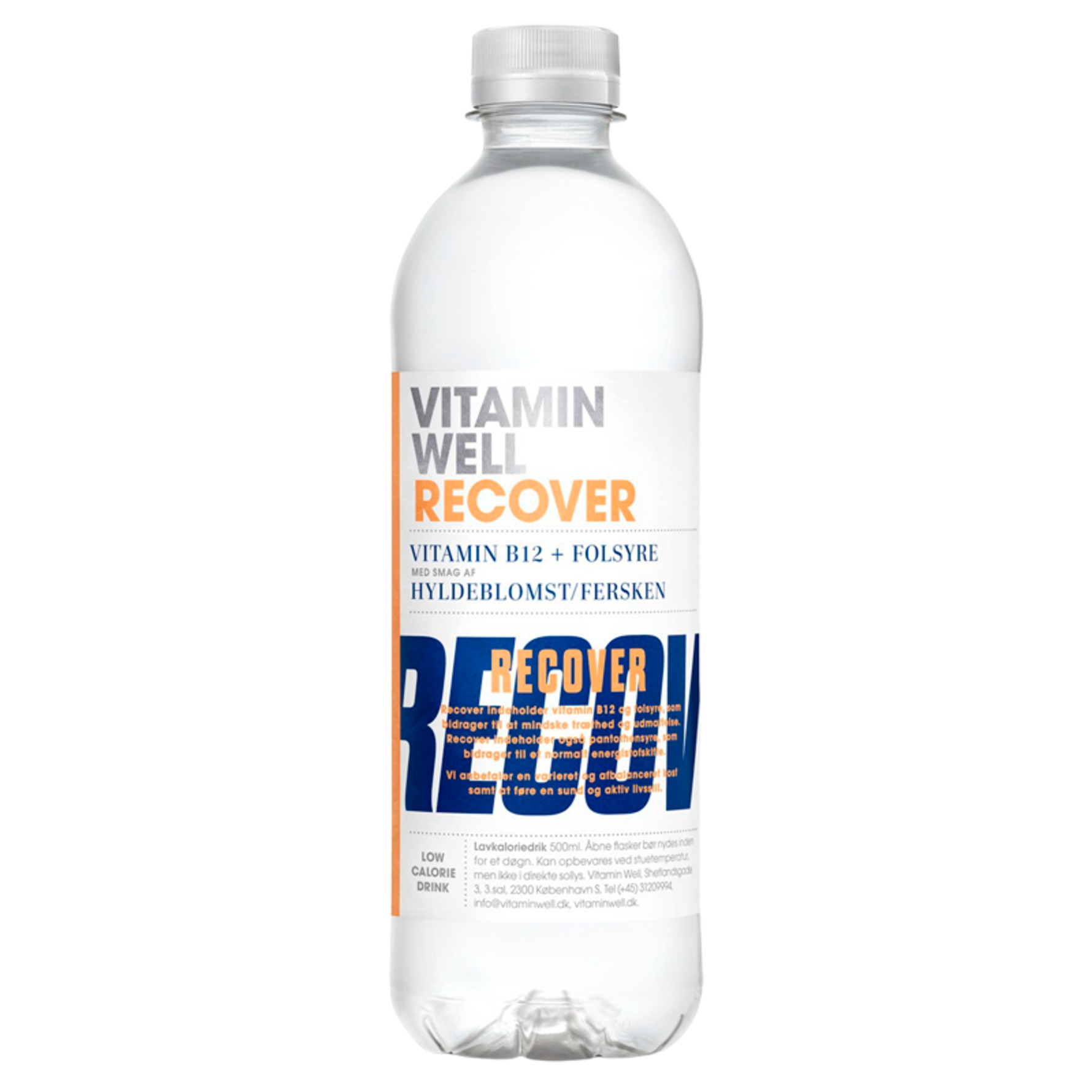 Køb Recover - Hyldeblomst Fersken Hyldeblomst, Fersken/ 500 ml fra ...