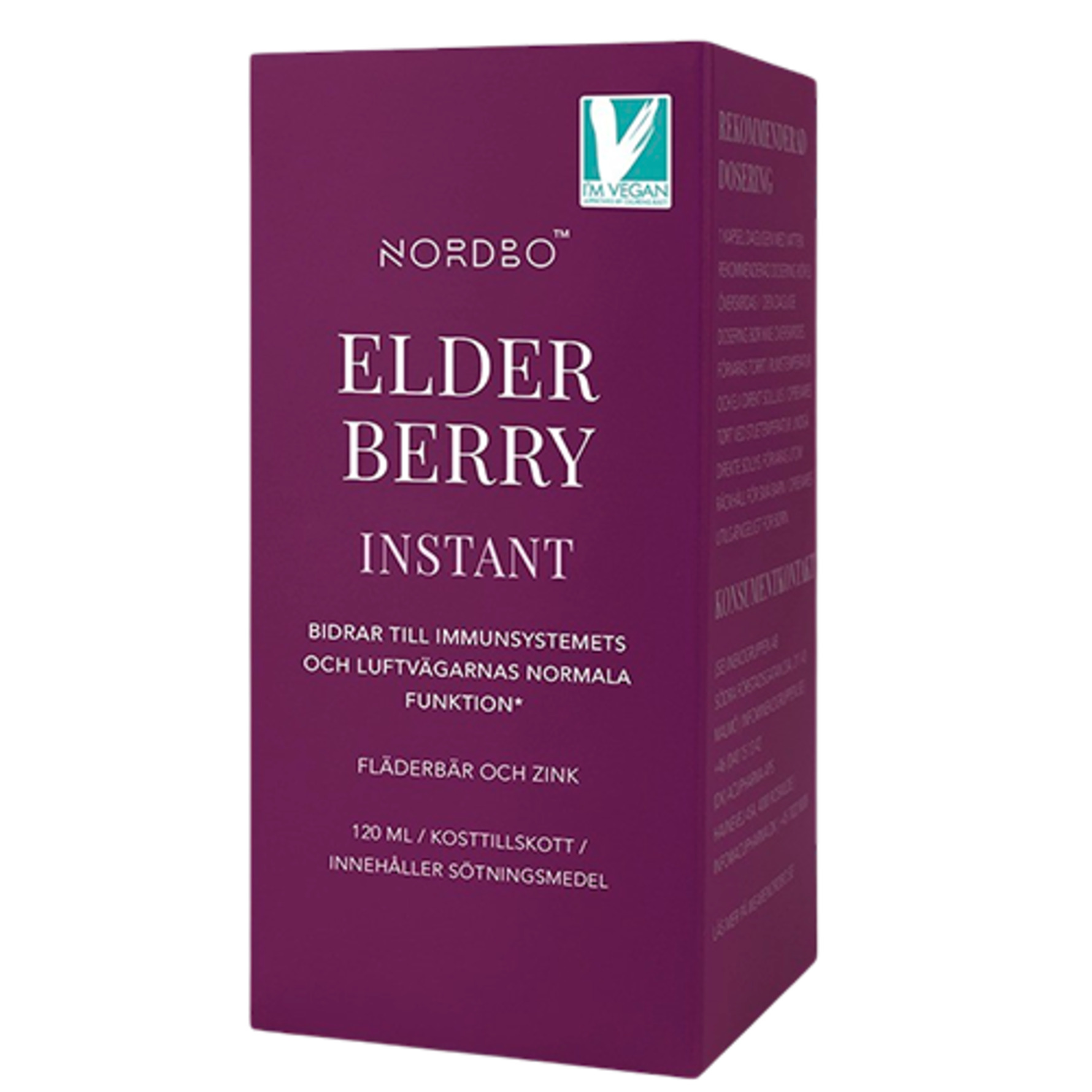 Køb Elderberry Instant 120 ml fra Nordbo - Matas