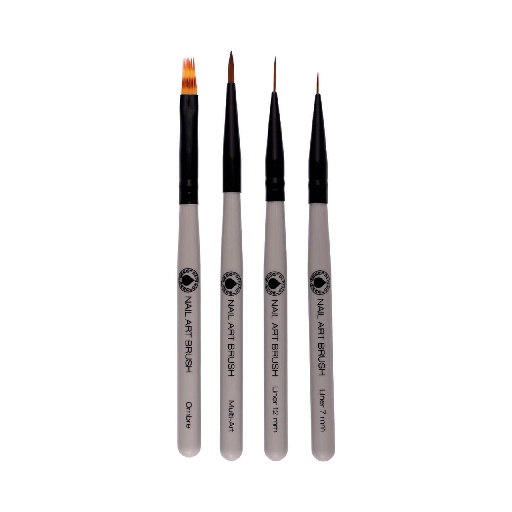 Køb Nail Art Brush Kit 4 stk fra Depend - Matas