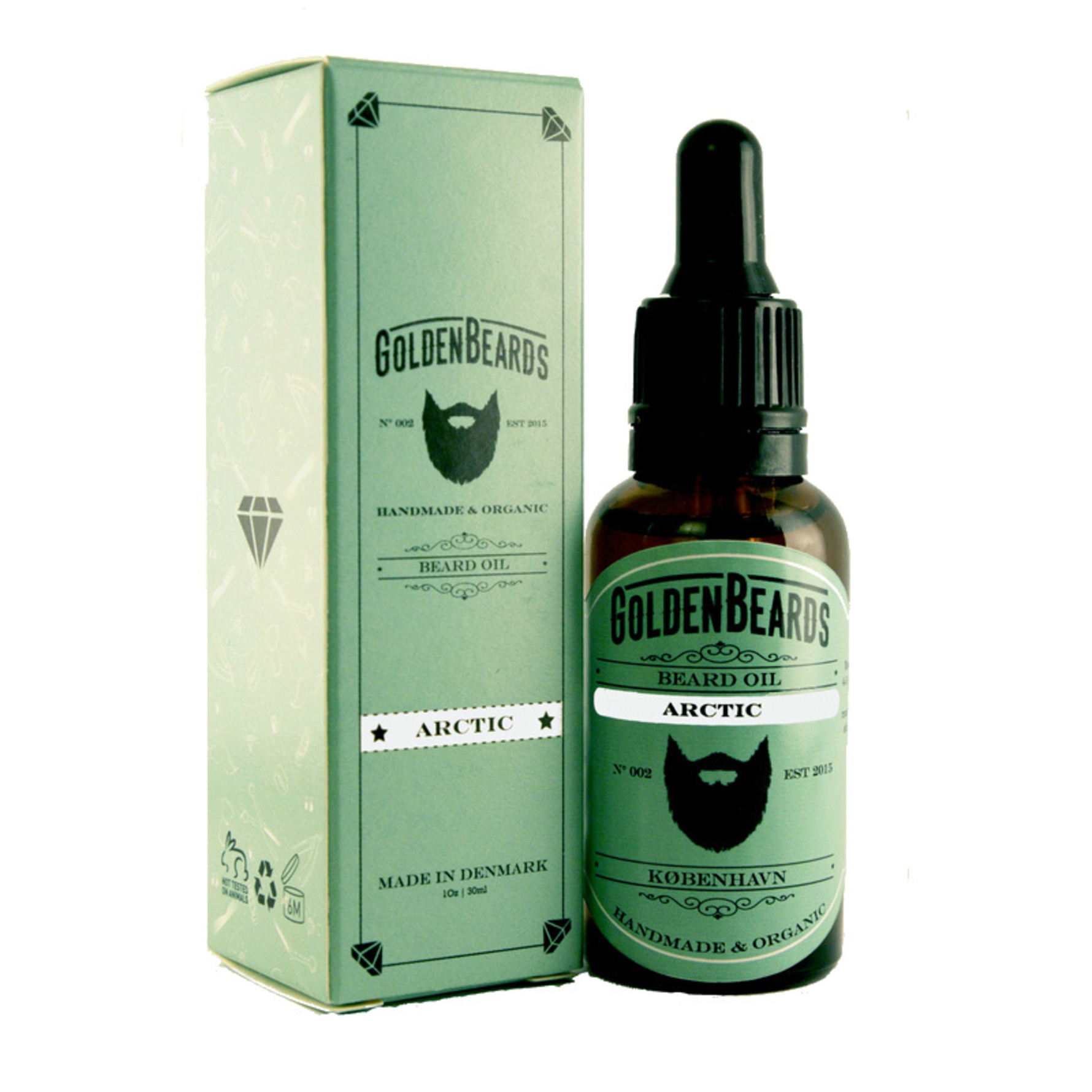 Køb Golden Beards Økologisk Skægolie Arctic 30 ml fra Golden Beards - Matas