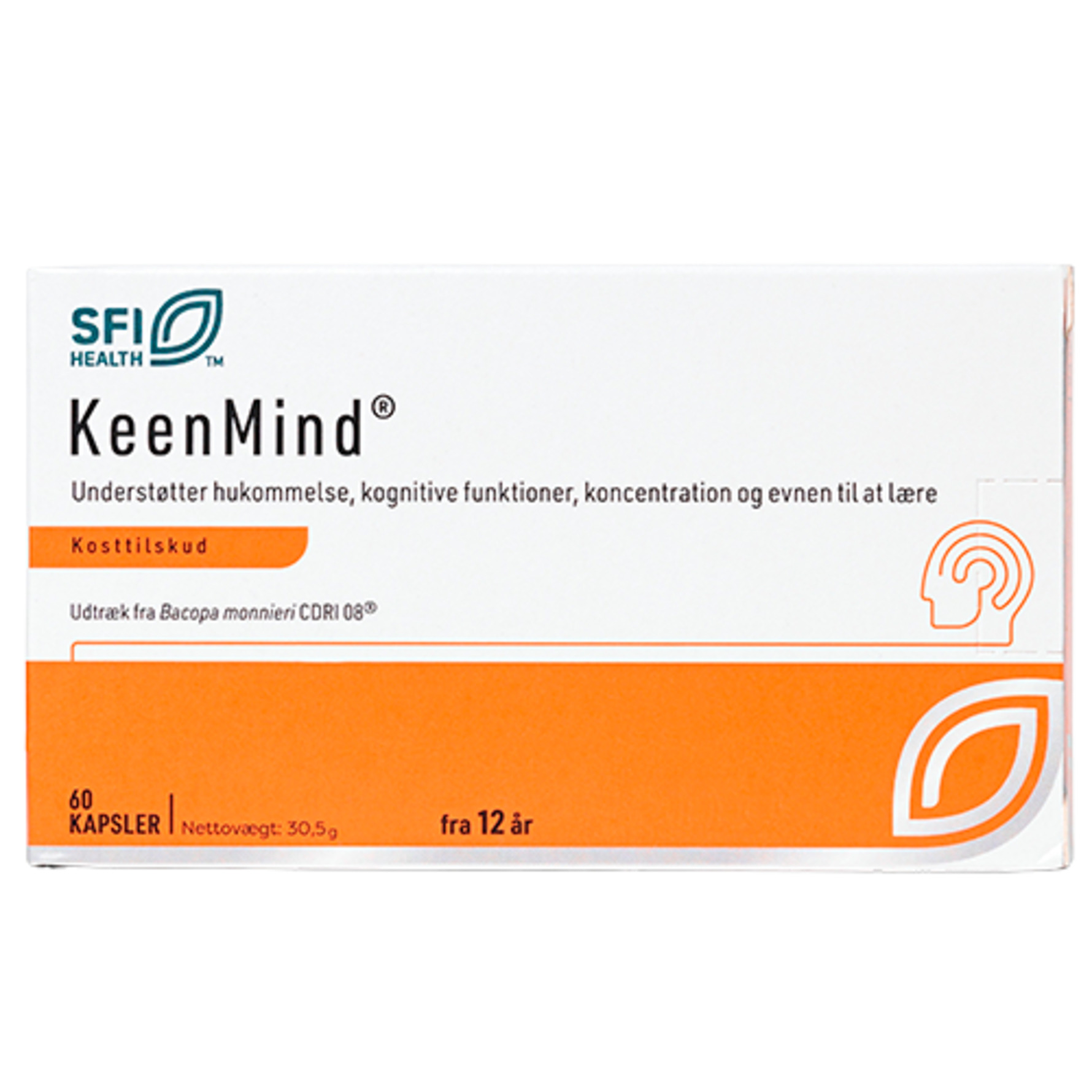 Køb Keen Mind 60 kaps. fra Novasel - Matas