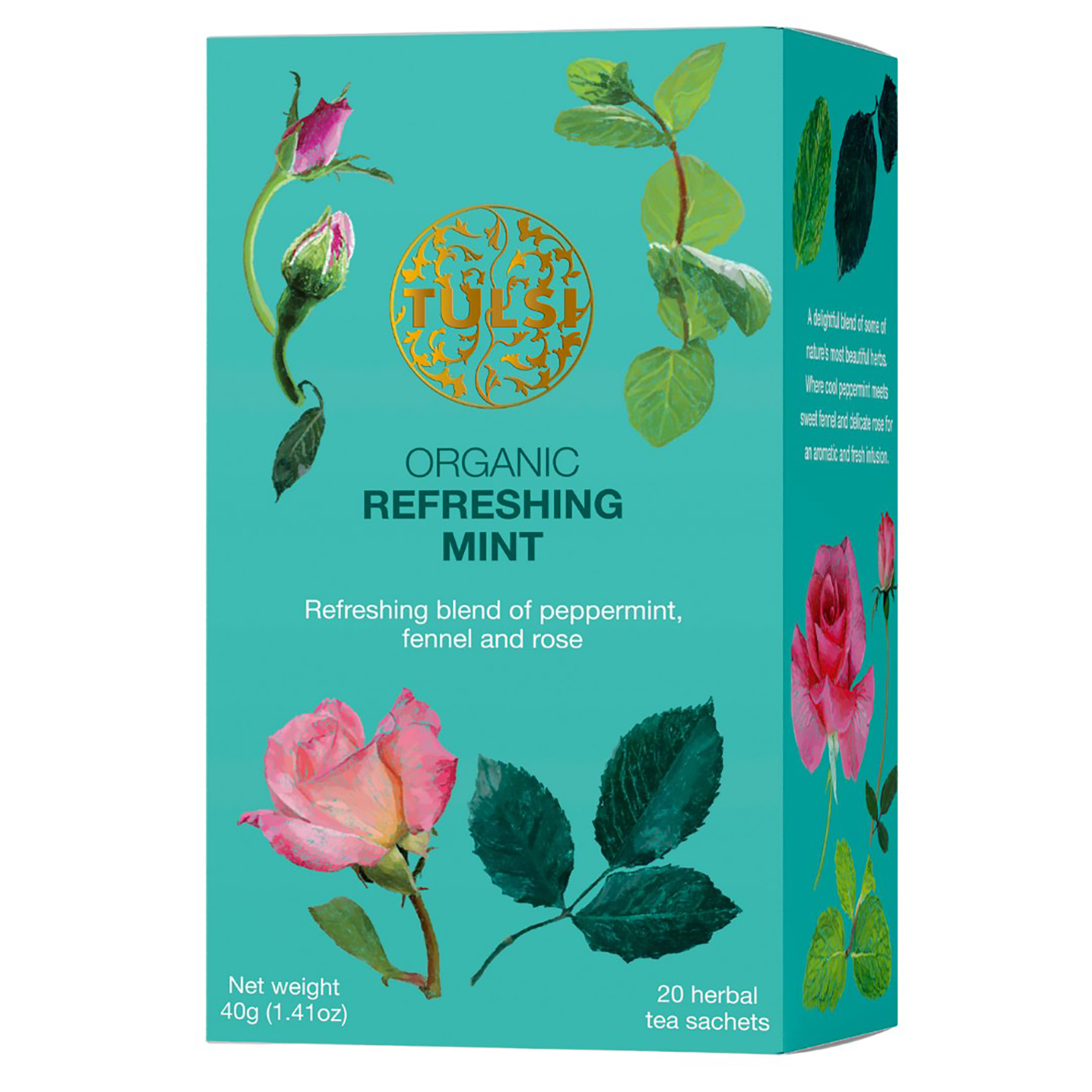 Køb Refreshing Mint Te Øko fra Tulsi - Matas