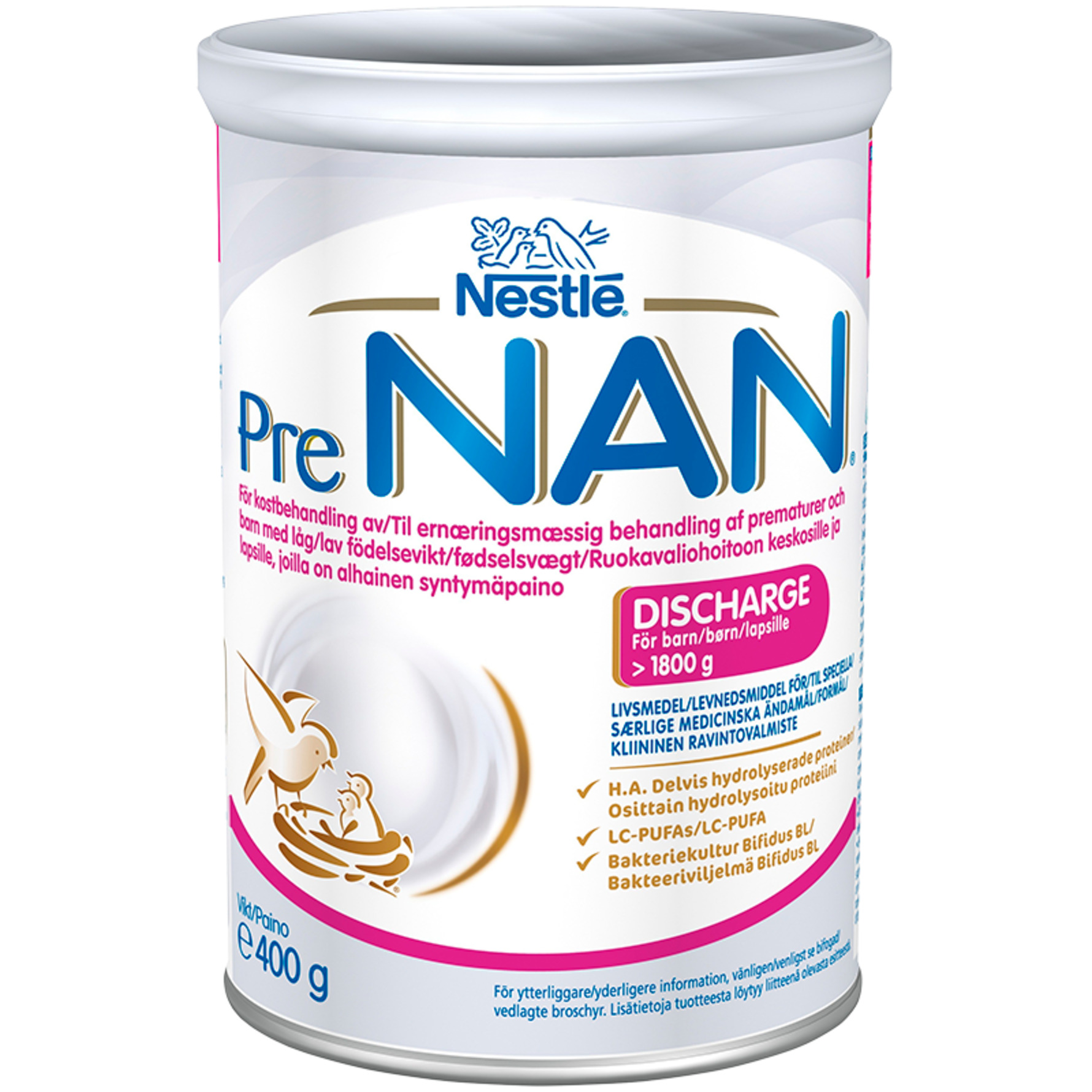 Køb Prenan Discharge 400 g fra PreNAN - Matas