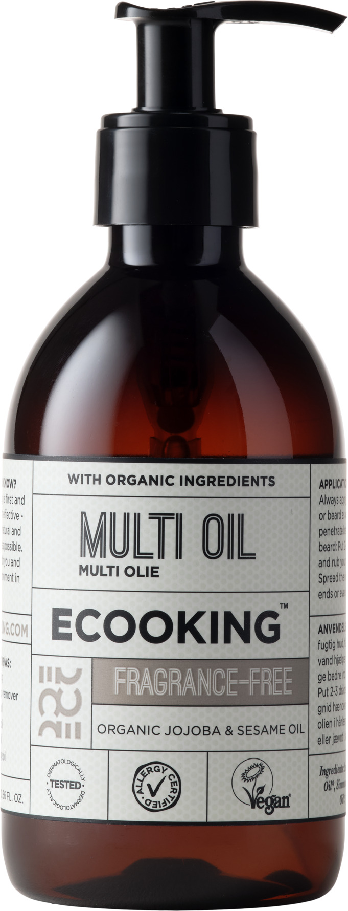 Køb Multiolie Parfumefri 300 ml fra ECOOKING - Matas