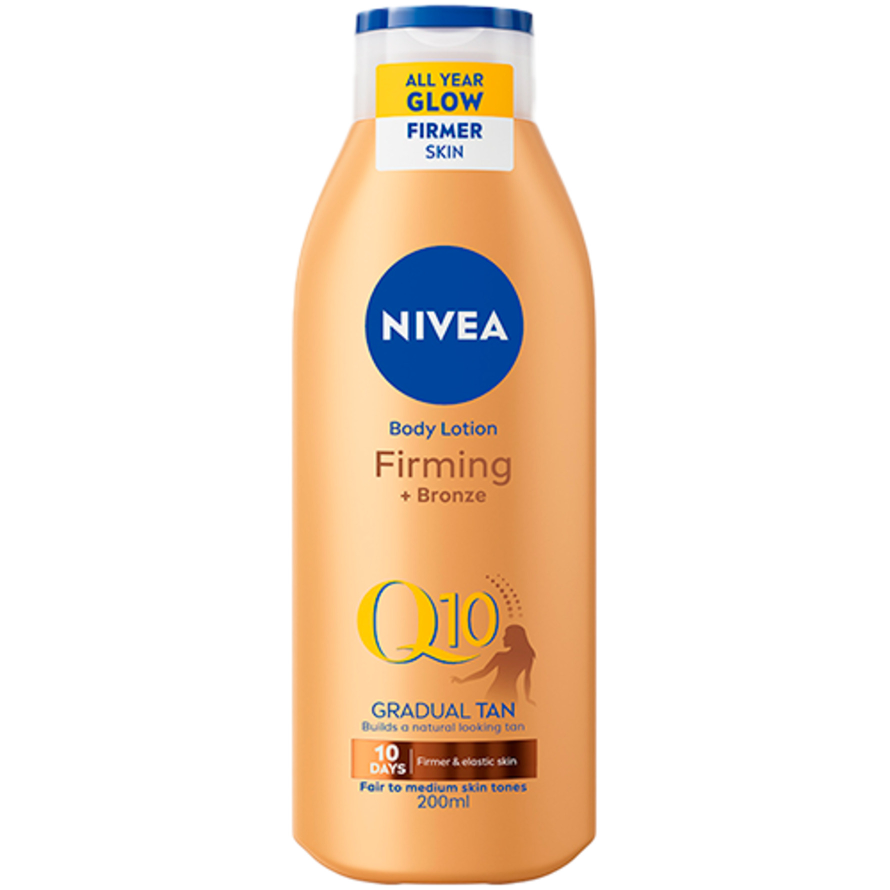 Kjøp Gradual Tan Q10 Body Lotion 200 ml - NIVEA - KICKS