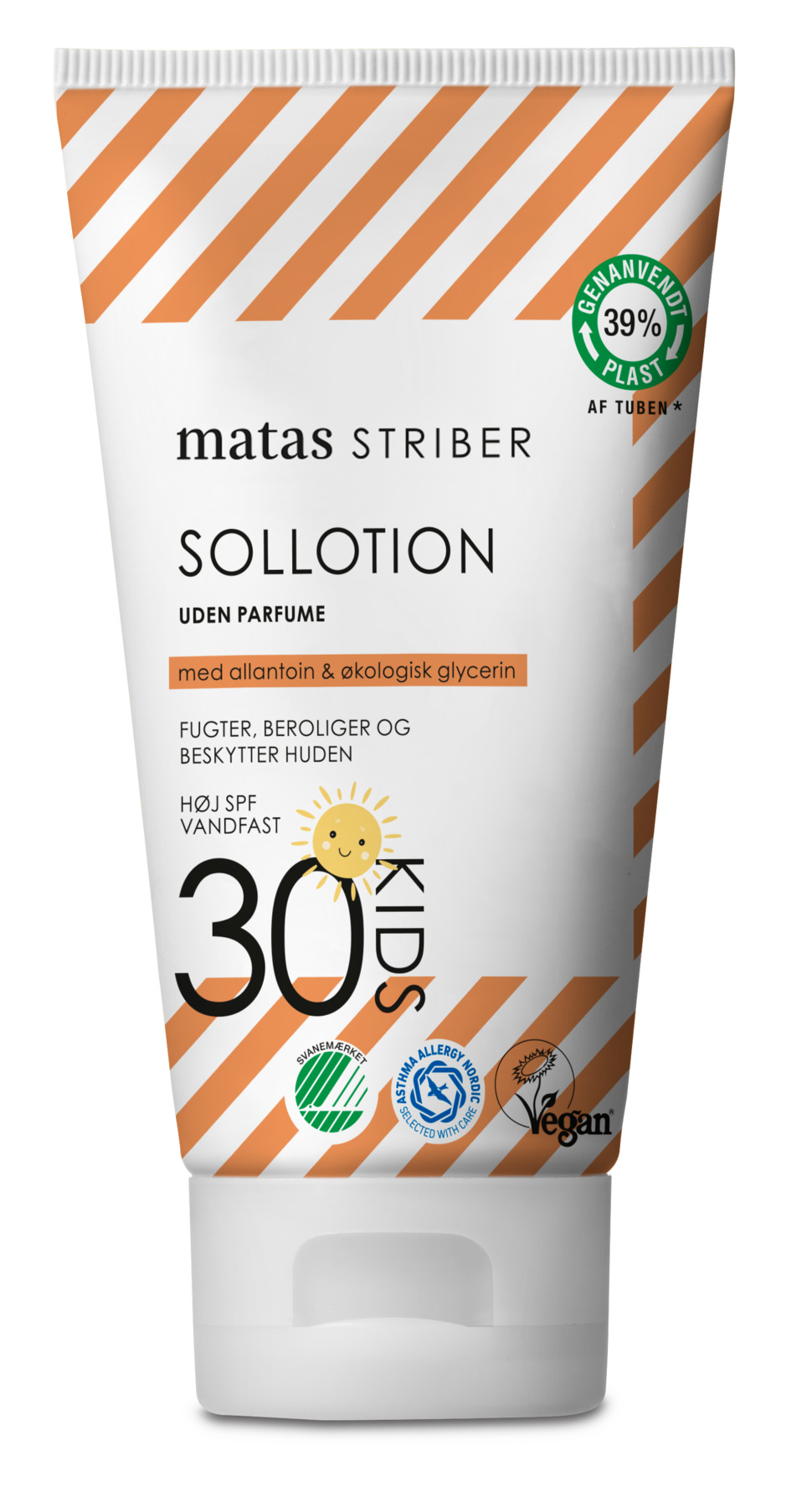 Køb Kids Sollotion SPF 30 Uden Parfume 80 ml fra Matas Striber - Matas
