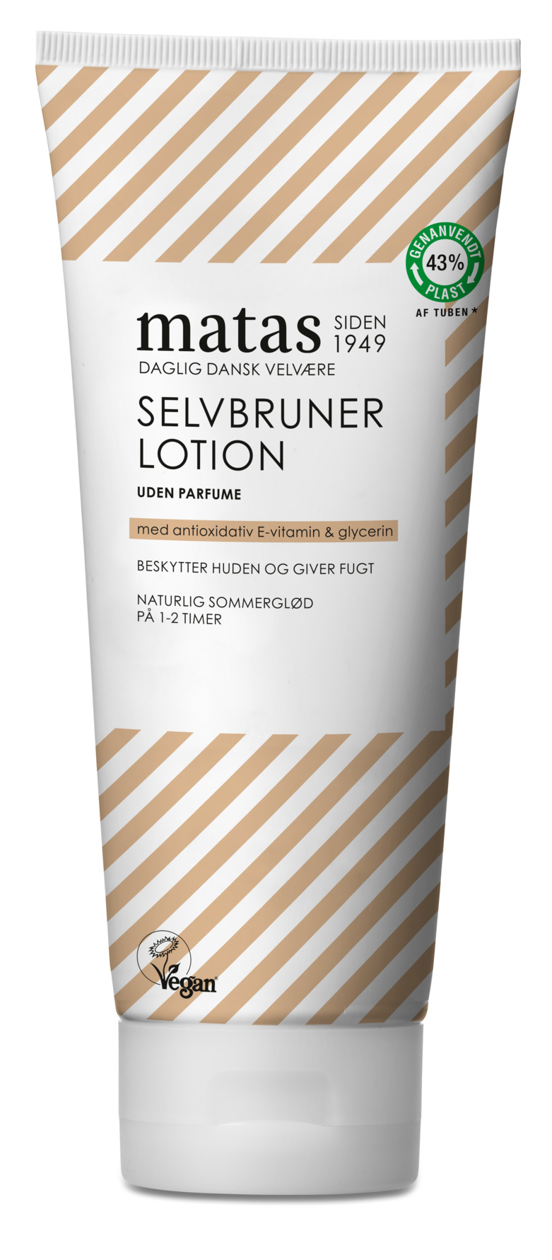 Køb Selvbruner Lotion Uden Parfume 200 ml fra Matas Striber - Matas
