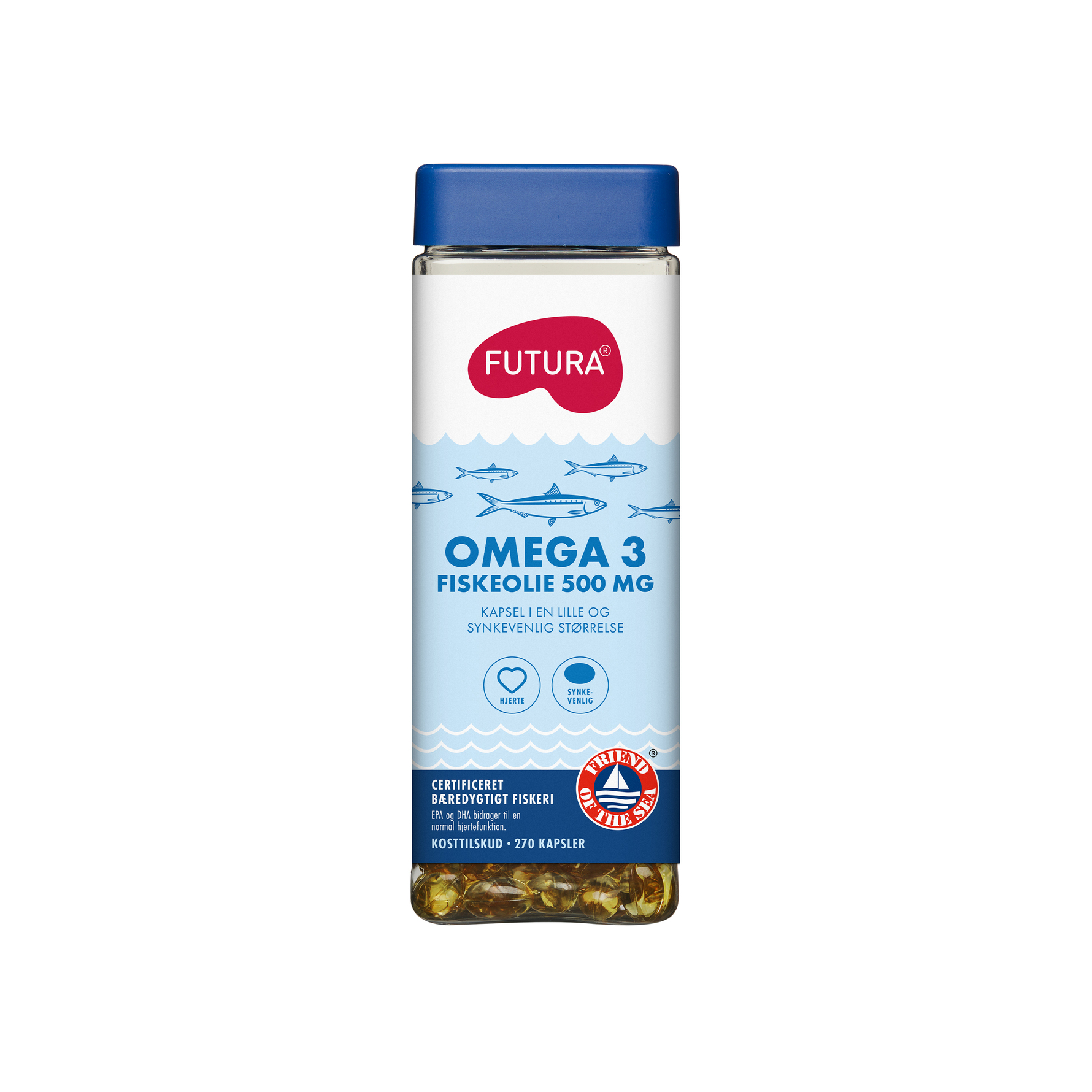 Køb Omega 3 Basic 270 stk fra Futura - Matas