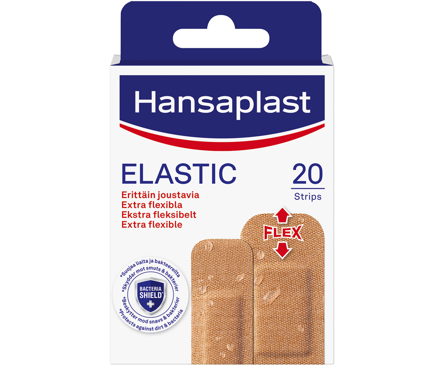Køb Elastic Strips 20 stk fra Hansaplast - Matas