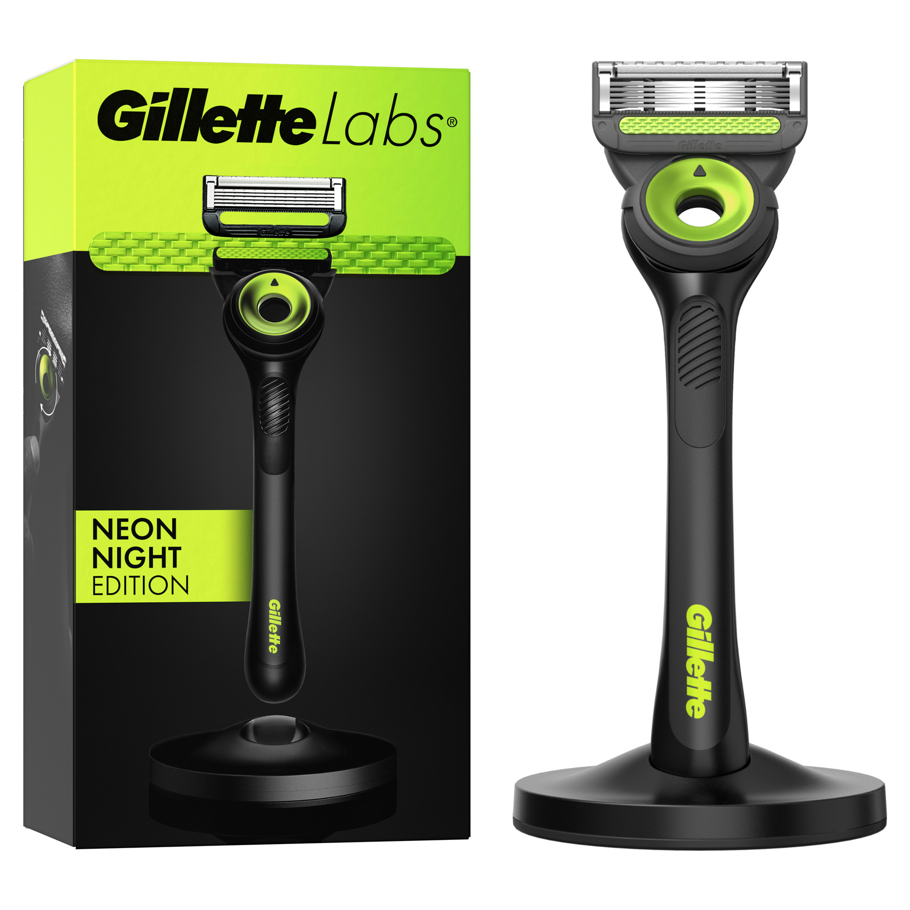 Køb Gillette Labs Neon Night 1up fra Gillette - Matas