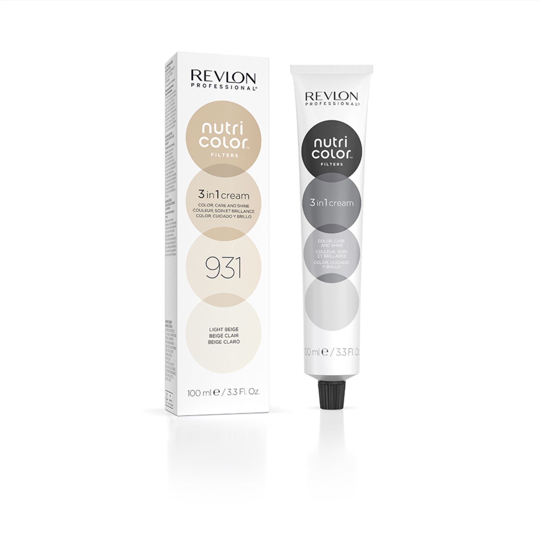 Køb Nutri Color Filters 931 Light Beige 100 ml fra Revlon Professional ...