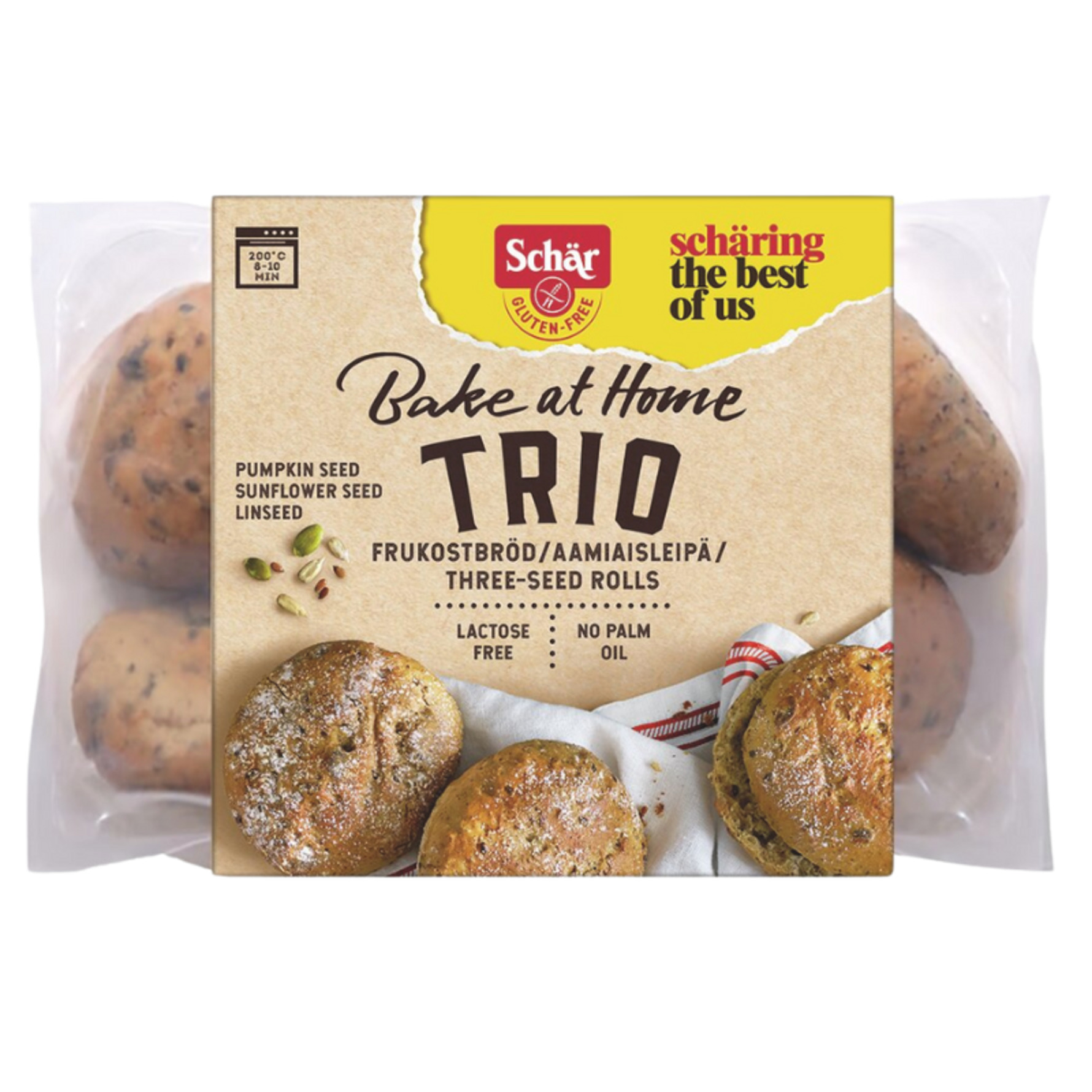 Køb Trio Rolls 300 g fra Schär - Matas